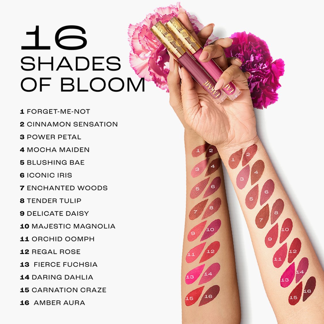 Buy LAKME Rouge Bloom Matte Lip Liquid - 501 Iconic Iris - 3.5ml from ...