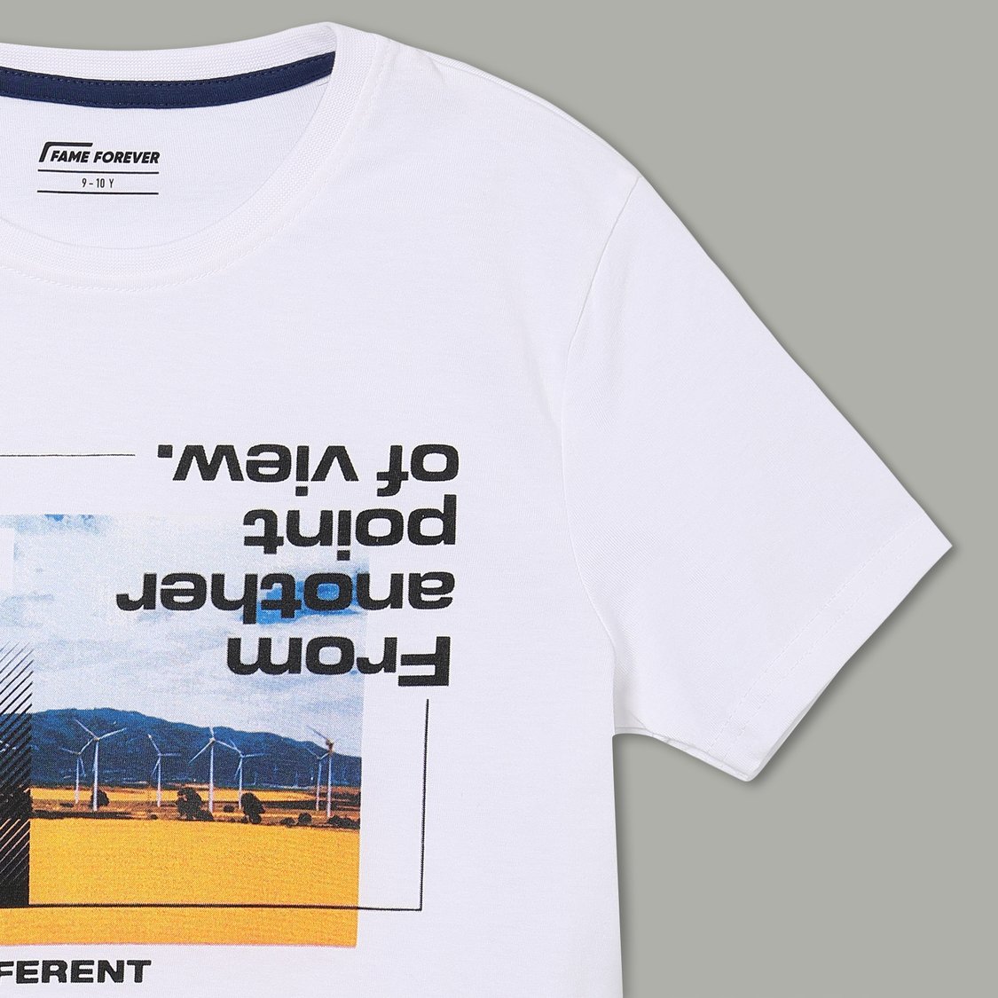 Buy FAME FOREVER Boys Graphic Print T-shirt from Fame Forever at just ...