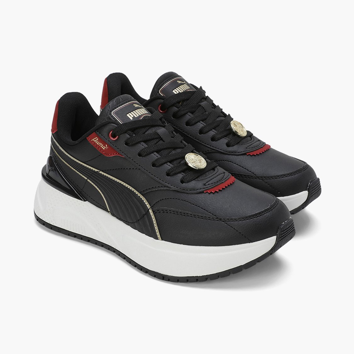 Buy PUMA R78 Disrupt LT Class Act Sneakers from PUMA at just INR 6499.0