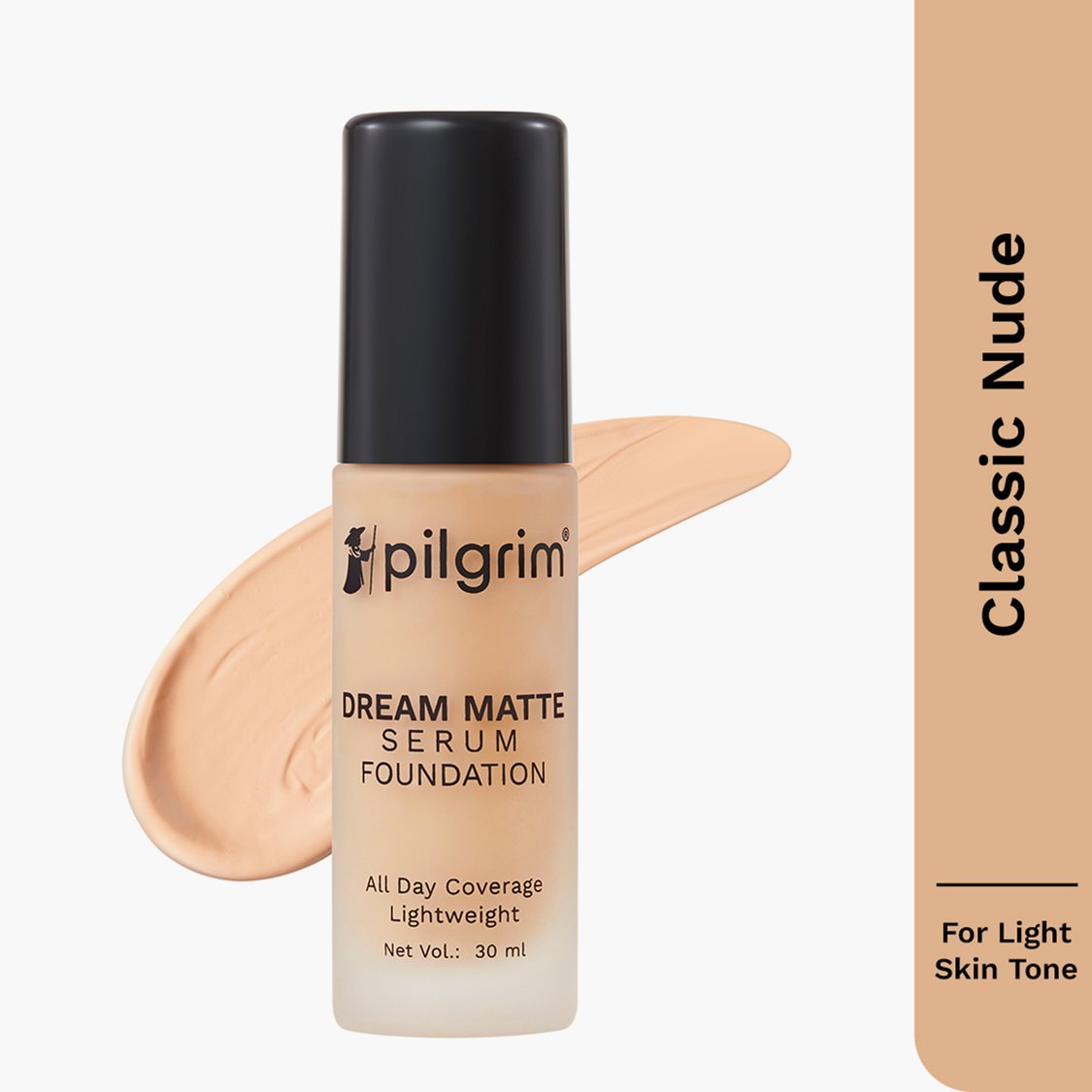Buy PILGRIM Dream Matte Serum Foundation - Classic Nude - 30ml from ...