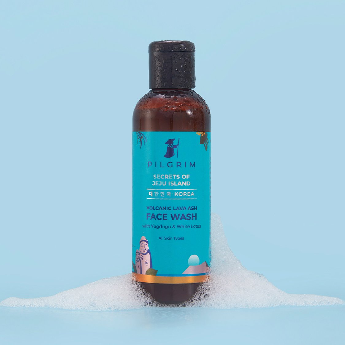 Buy PILGRIM Volcanic Lava Ash Face Wash - 100ml from Pilgrim at just ...
