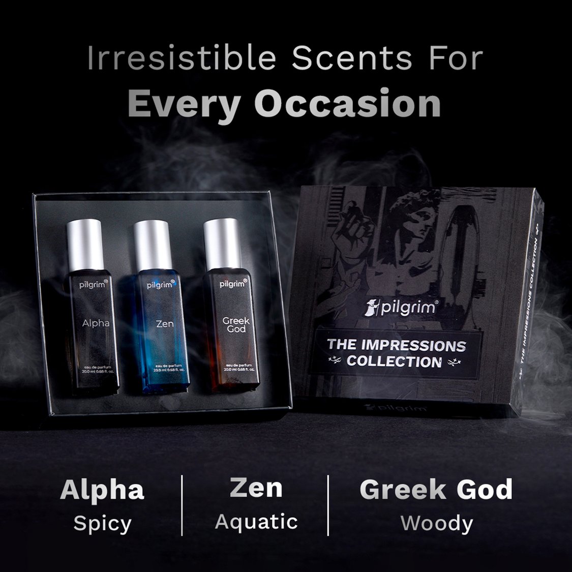 Buy PILGRIM The Impression Collection Eau de Parfum Set - Pack of 3 ...