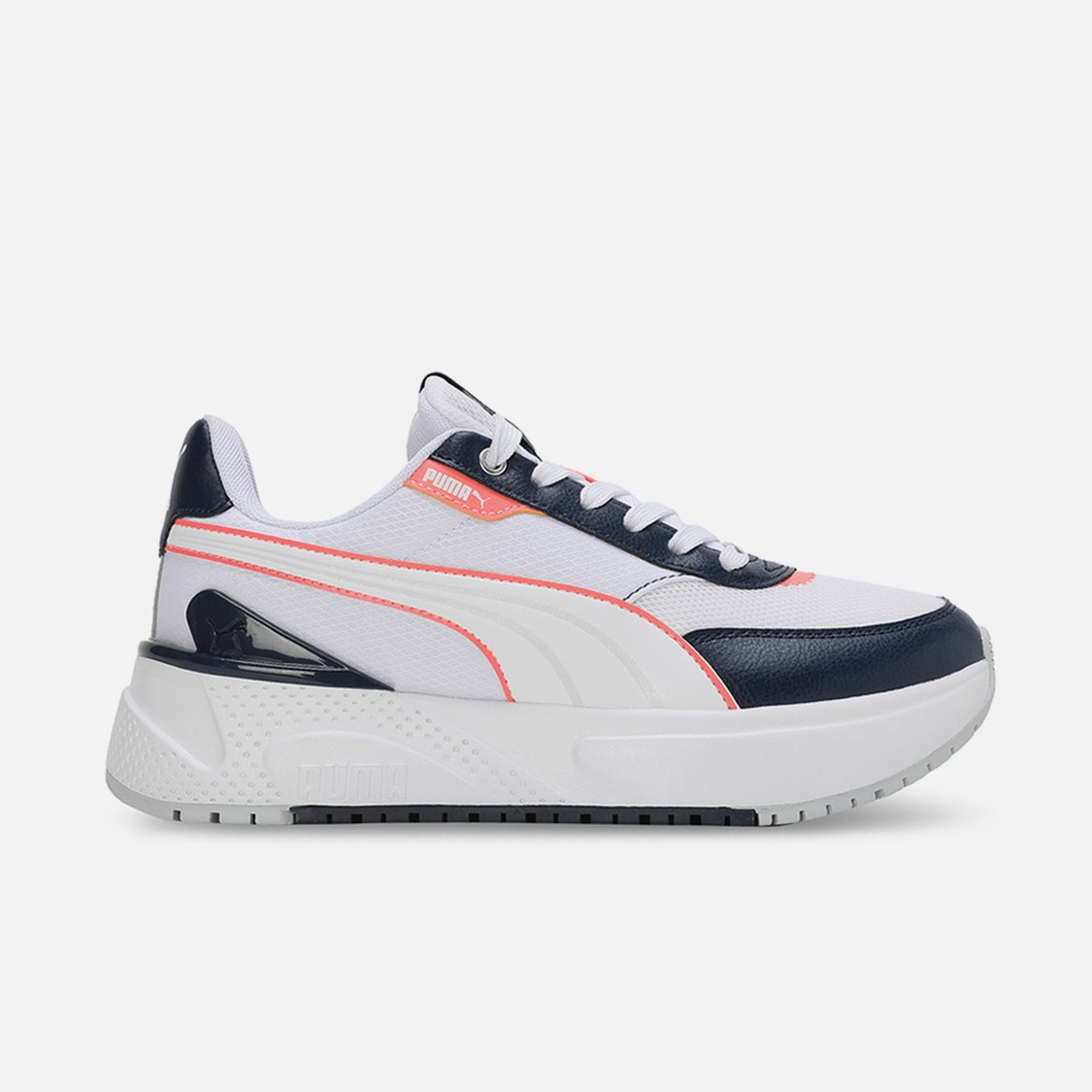 Buy PUMA Disrupt Panelled Low Top Sneakers from PUMA at just INR 6499.0