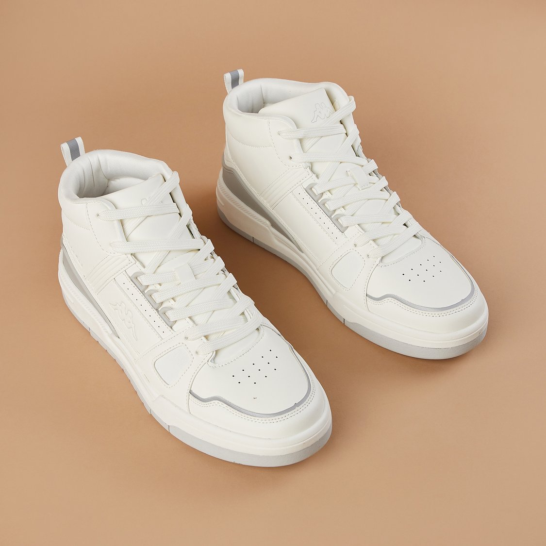 Buy KAPPA Panelled High Top Sneakers from Kappa at just INR 3699.0