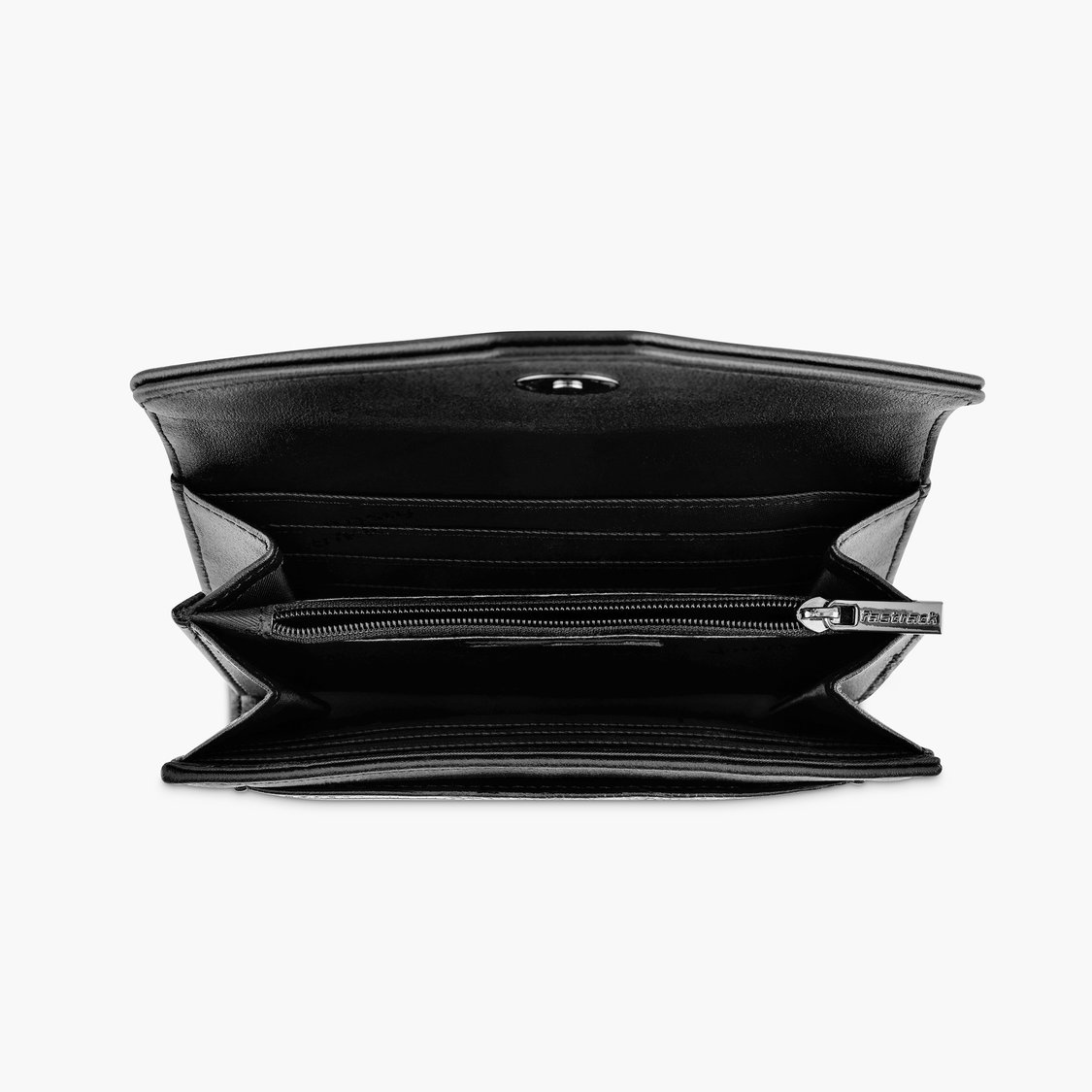 Buy FASTRACK Croc-Textured Push-Button Wallet from Fastrack at just INR ...