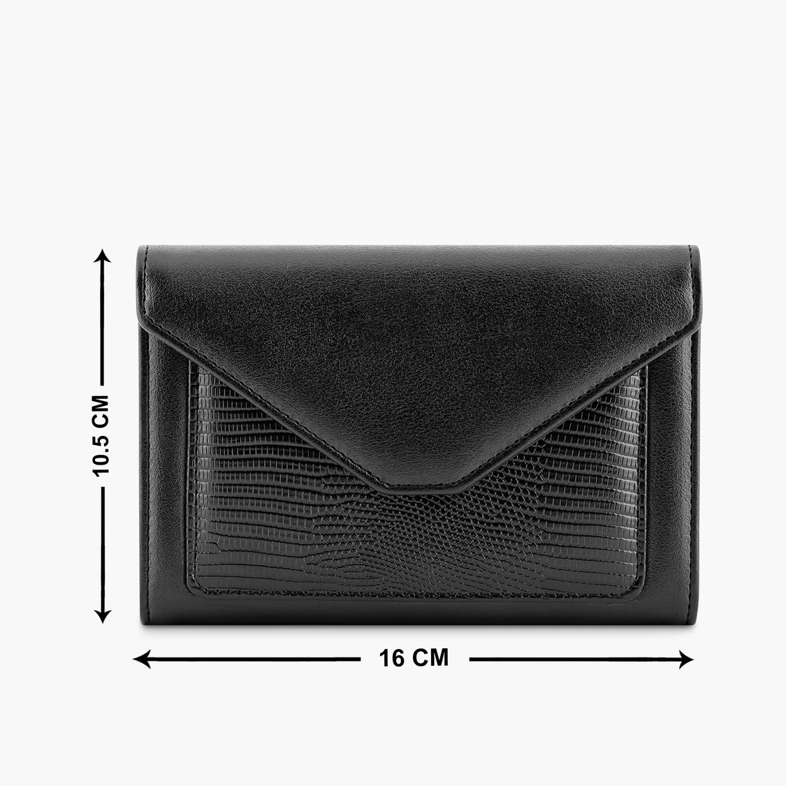 Buy FASTRACK Croc-Textured Push-Button Wallet from Fastrack at just INR ...