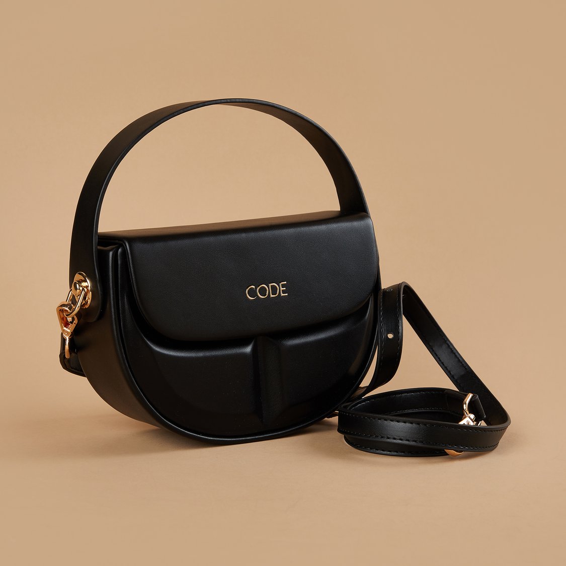 Buy CODE Solid Sling Bag from CODE at just INR 1699.0