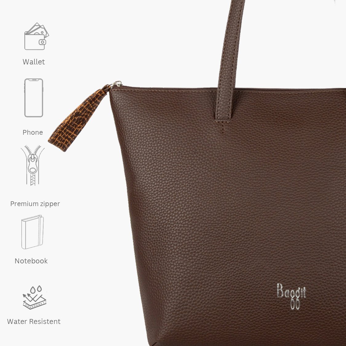 Buy BAGGIT Textured Shoulder Bag from Baggit at just INR 3890.0