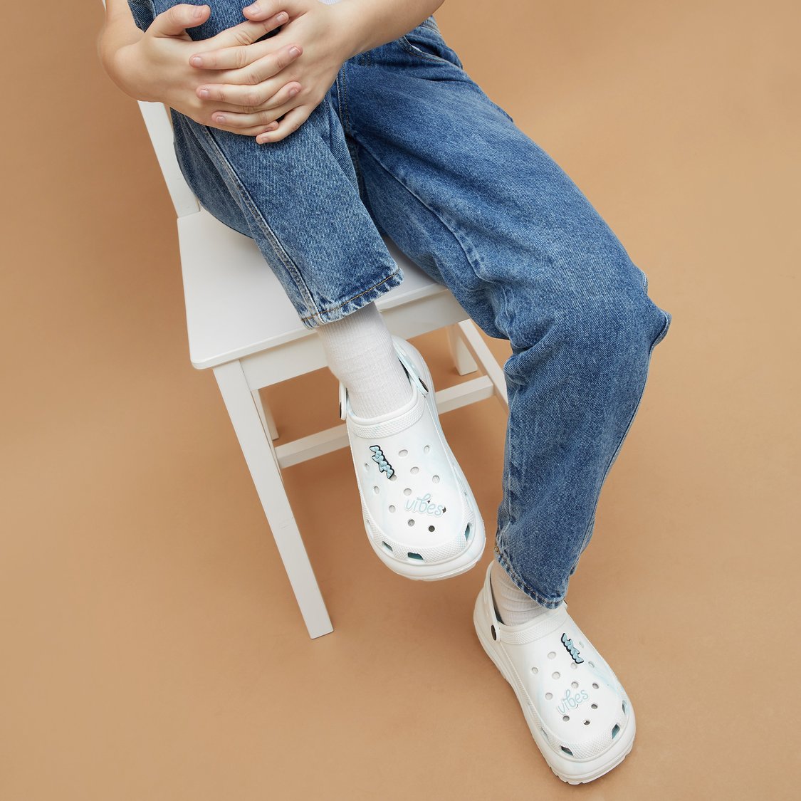 Buy GINGER Printed Clogs with Charms from Ginger at just INR 899.0