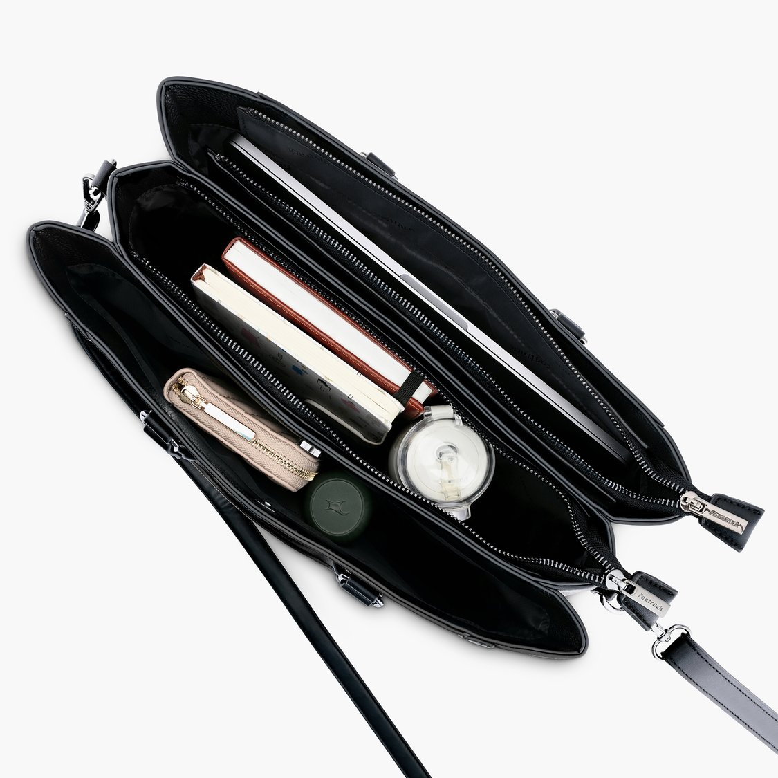 Buy FASTRACK Textured Laptop Bag from Fastrack at just INR 3895.0