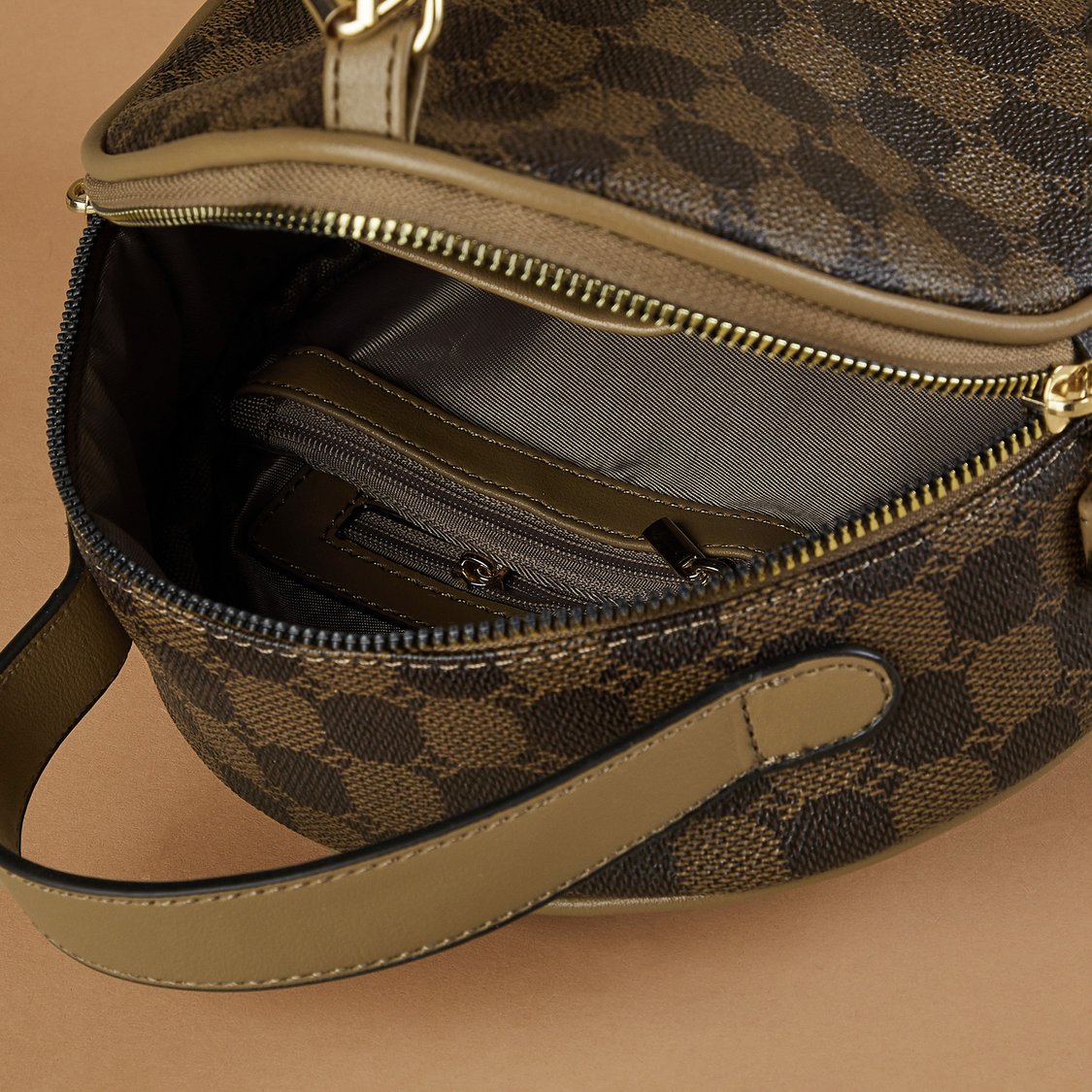 Buy CODE Patterned Sling Bag from CODE at just INR 1499.0