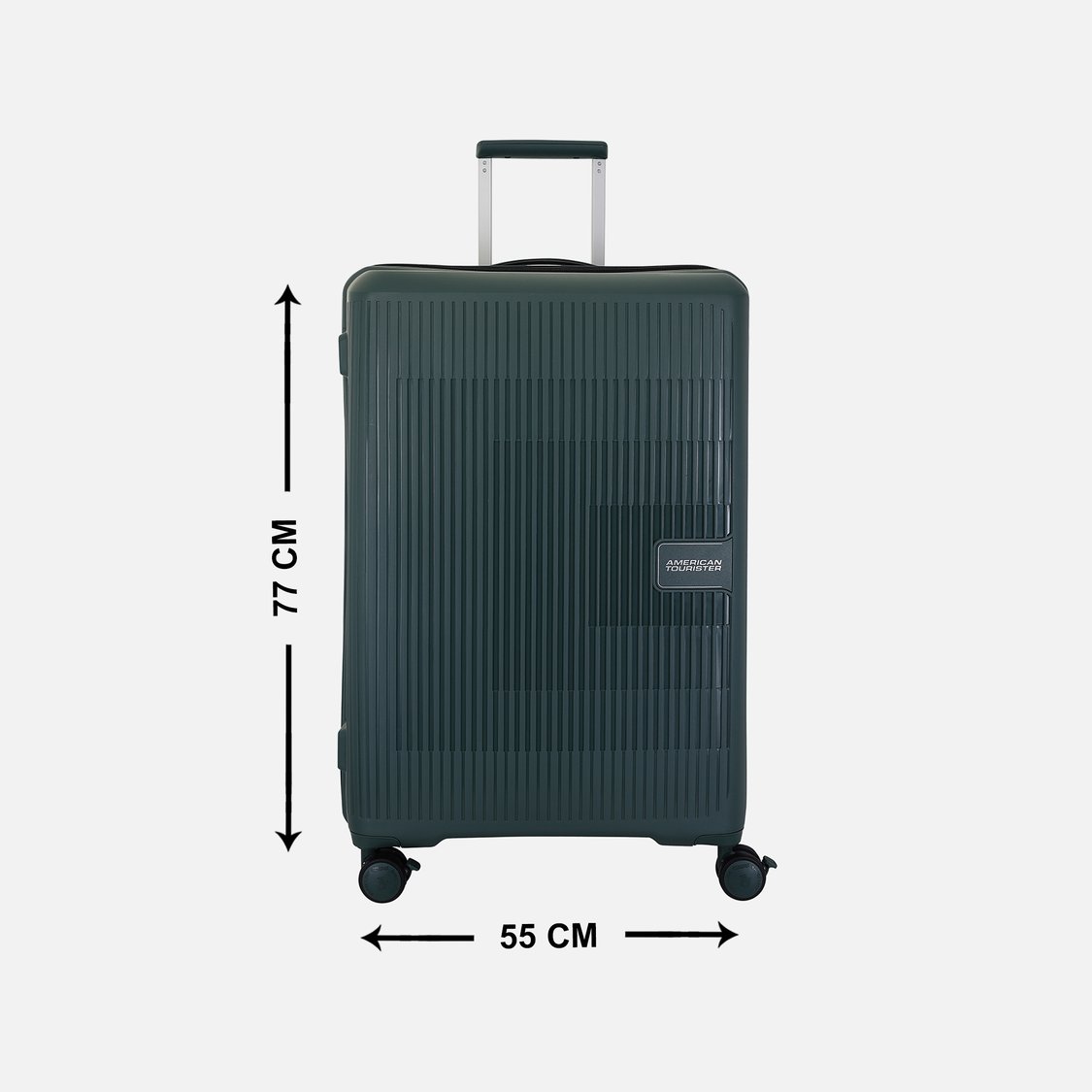 Buy AMERICAN TOURISTER Aerostep Spinner Trolley Bag with TSA Lock ...