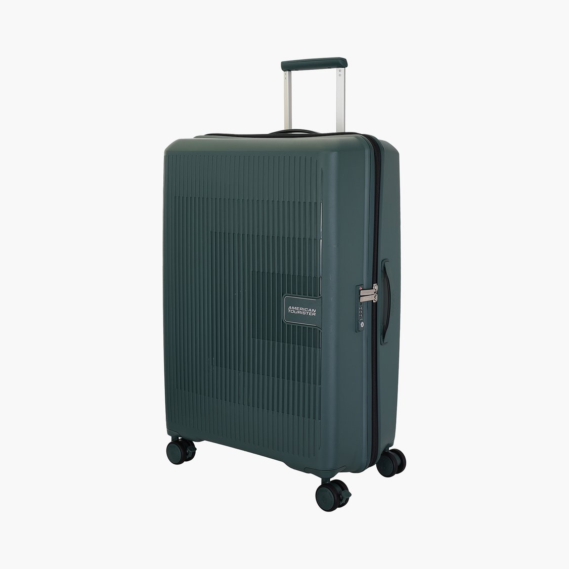 Buy AMERICAN TOURISTER Aerostep Spinner Trolley Bag with TSA Lock ...