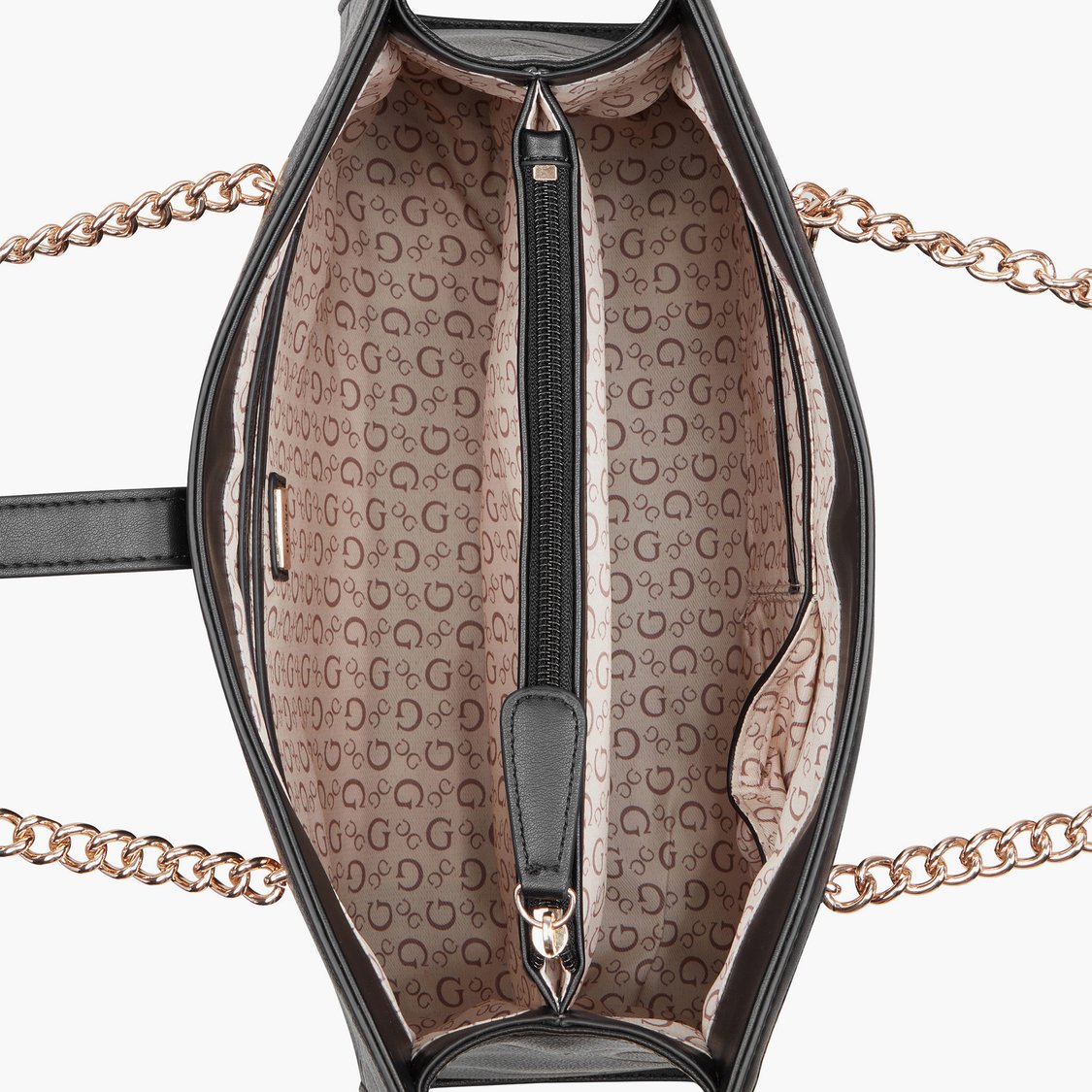 Buy GUESS Pinetop Monogram Debossed Shoulder Bag from Guess at just INR ...