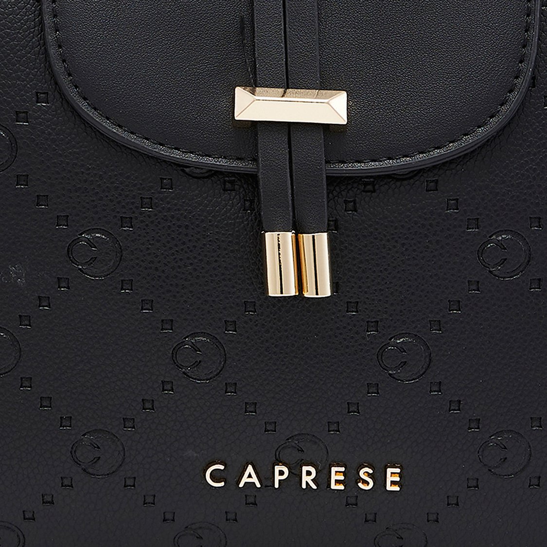 Buy CAPRESE Logo Debossed Hobo Bag from Caprese at just INR 2999.0