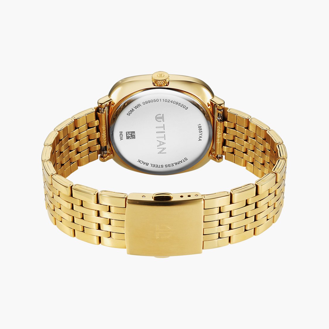 Buy TITAN Neo Curve Analog Watch - 1885YM02 from Titan at just INR 6995.0