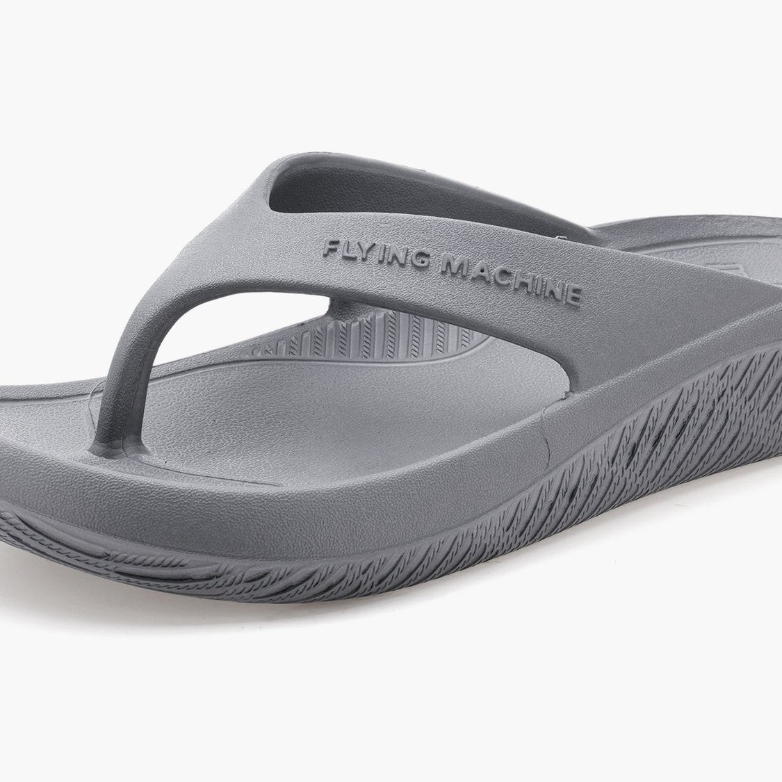 Buy FLYING MACHINE Rafa V-Strap Slippers from Flying Machine at just ...