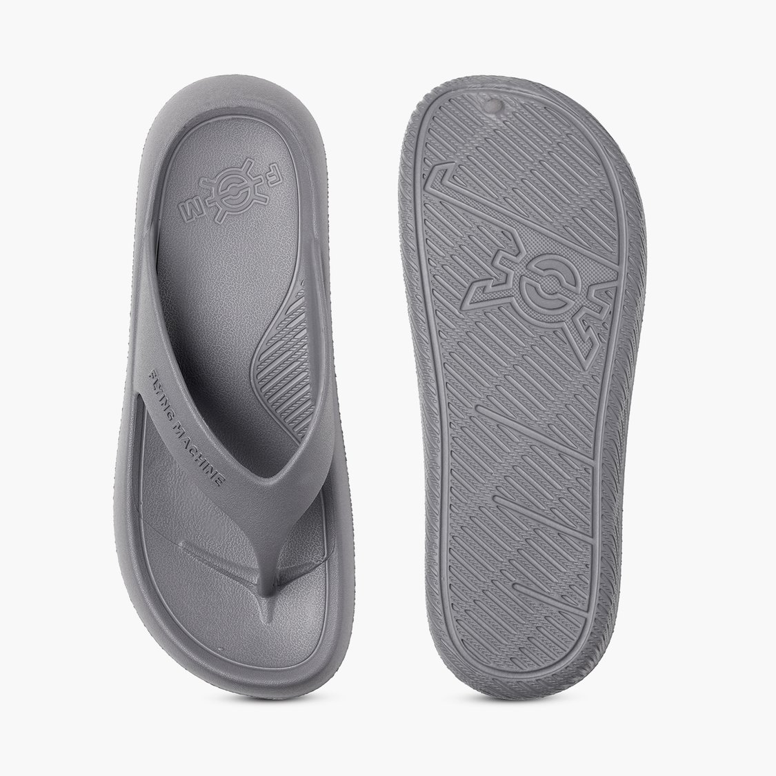 Buy FLYING MACHINE Rafa V-Strap Slippers from Flying Machine at just ...