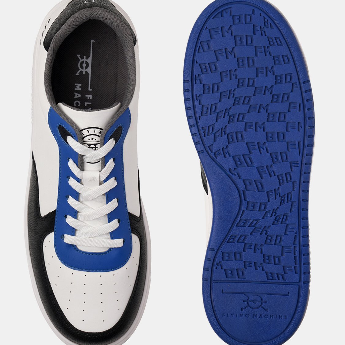 Buy FLYING MACHINE Jae Panelled Low Top Sneakers from Flying Machine at ...