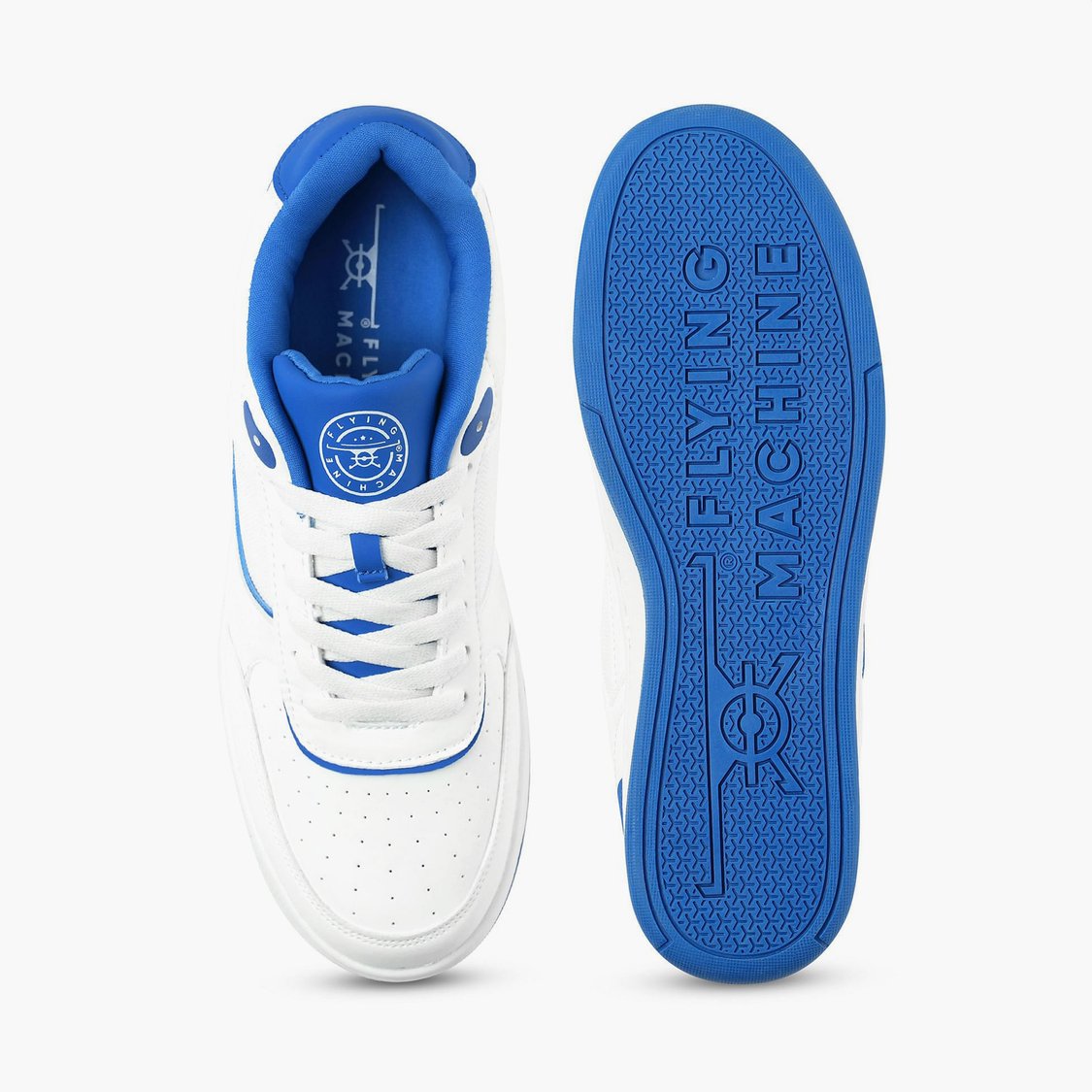 Buy FLYING MACHINE Krover Colourblock Low Top Sneakers from Flying ...