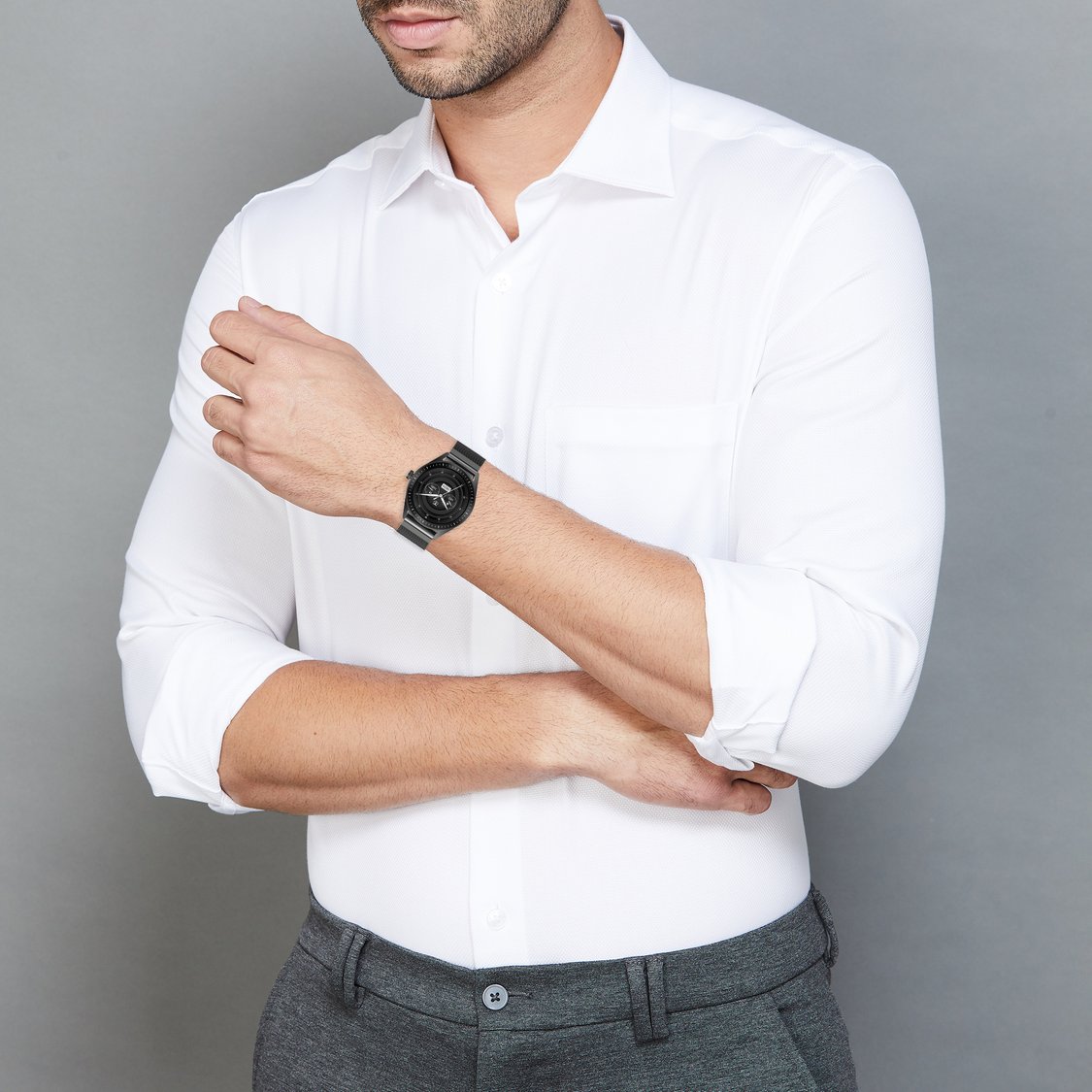 Buy TITAN Crest 2.0 Smart Watch - 90205AM01 from Titan at just INR 7995.0