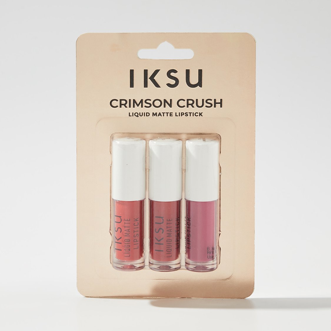 Buy IKSU Matte In Love Mini Liquid Lipstick Combo - Crimson Crush - 1 ...