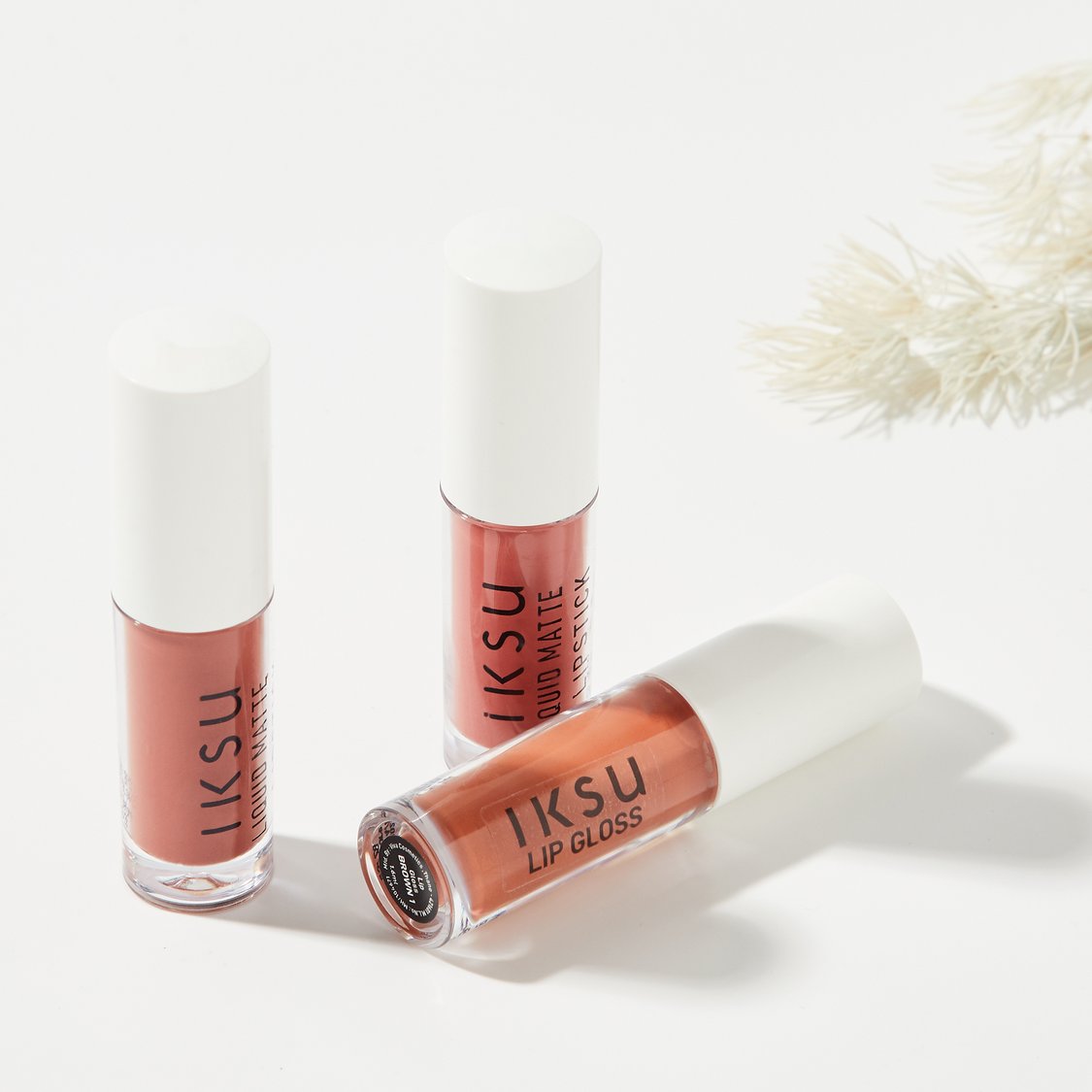 Buy IKSU Caramel Glow Liquid Matte Mini Lipgloss Combo - 1.6ml each ...