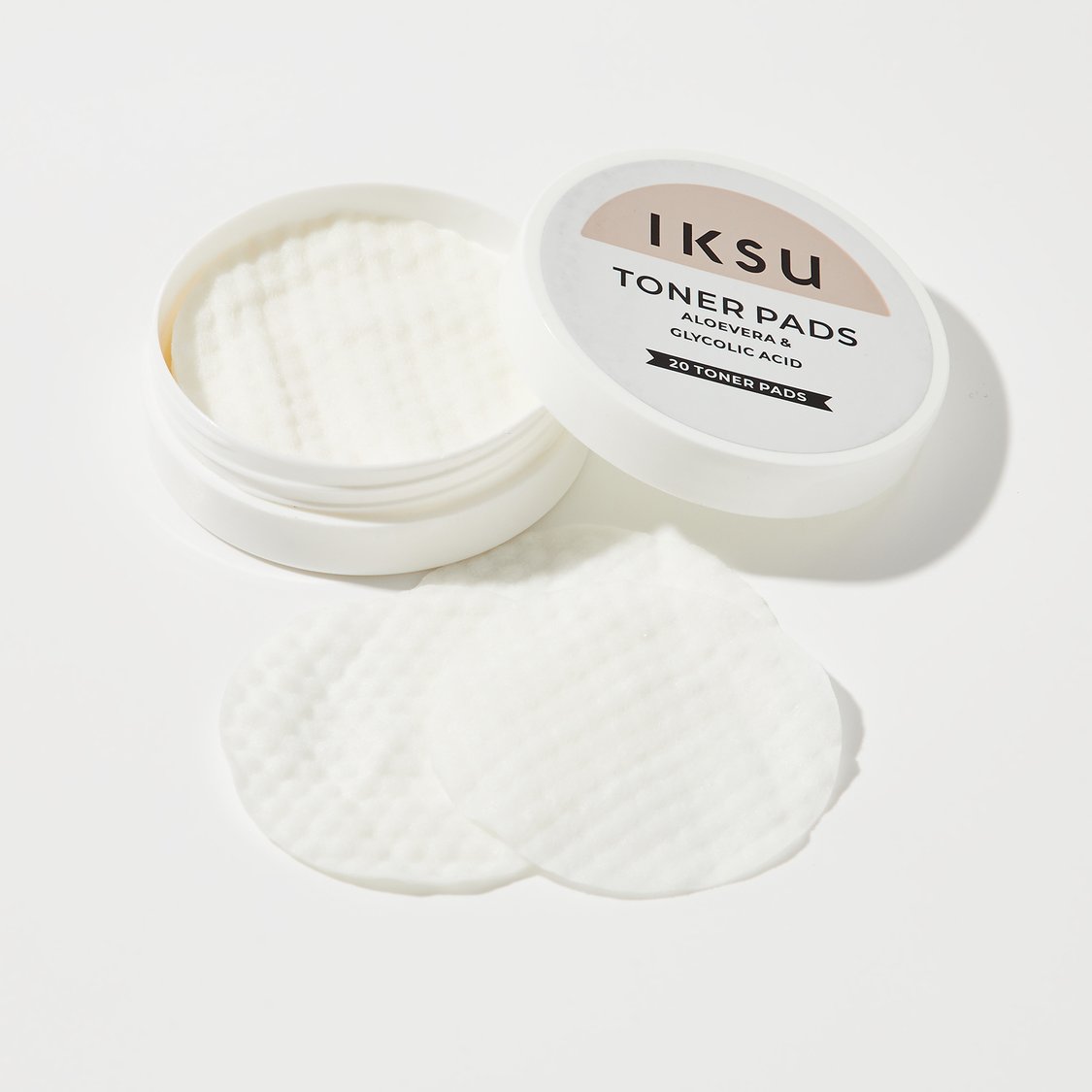 Buy IKSU Aloevera and Glycolic Acid Toner Pads - 20 from Iksu at just ...