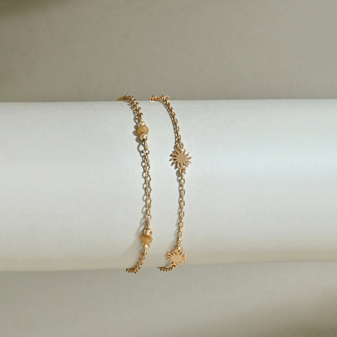 Buy TONIQ Assorted Anklet - Pack of 3 from Toniq at just INR 499.0