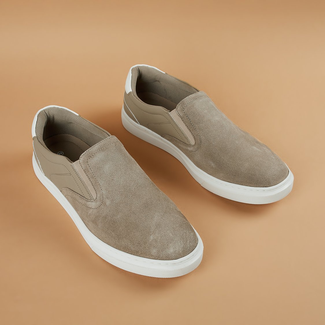 Buy FORCA Panelled Slip-On Shoes from Forca at just INR 1499.0