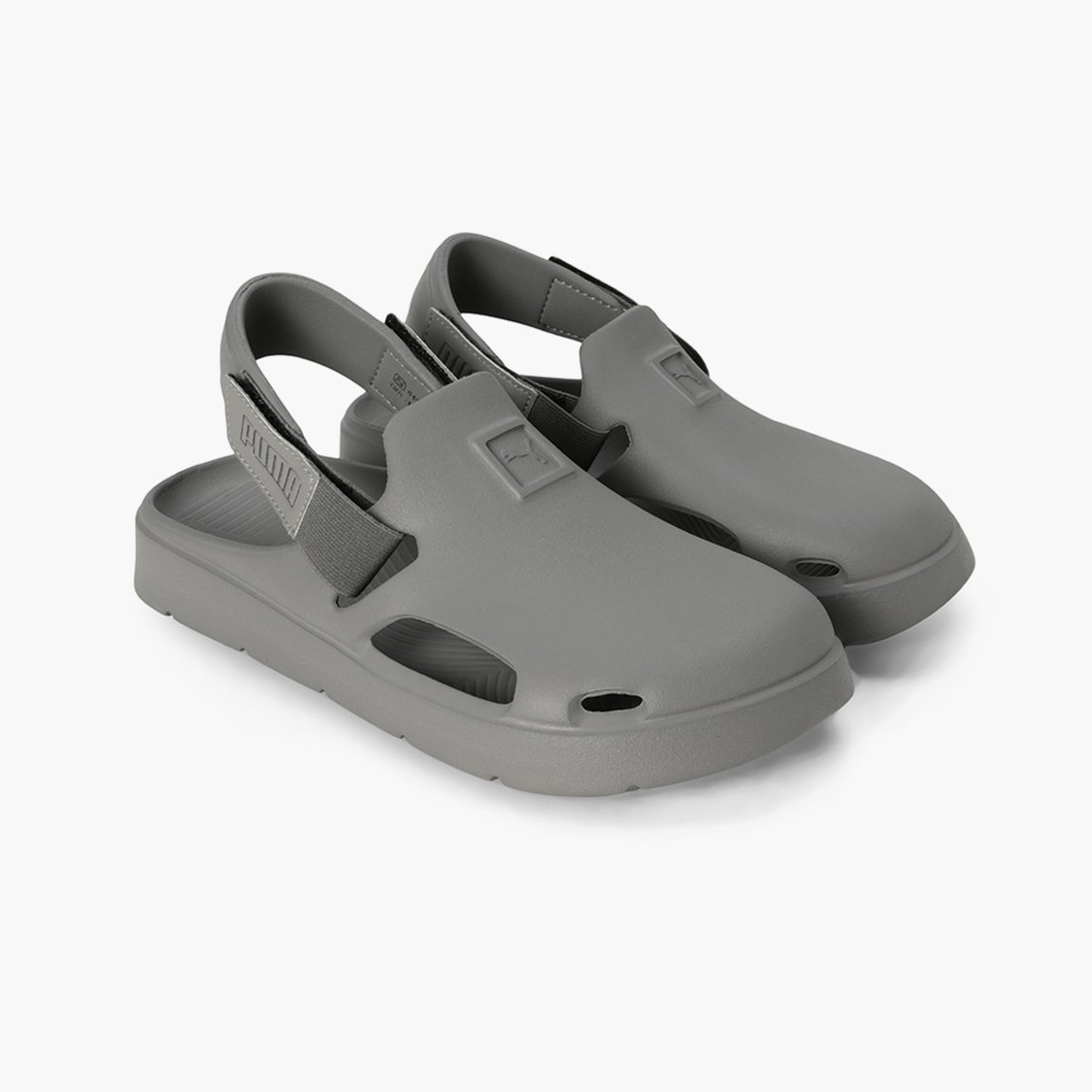 Buy PUMA Boys Shibui Ankle-Strap Clogs from PUMA at just INR 1999.0