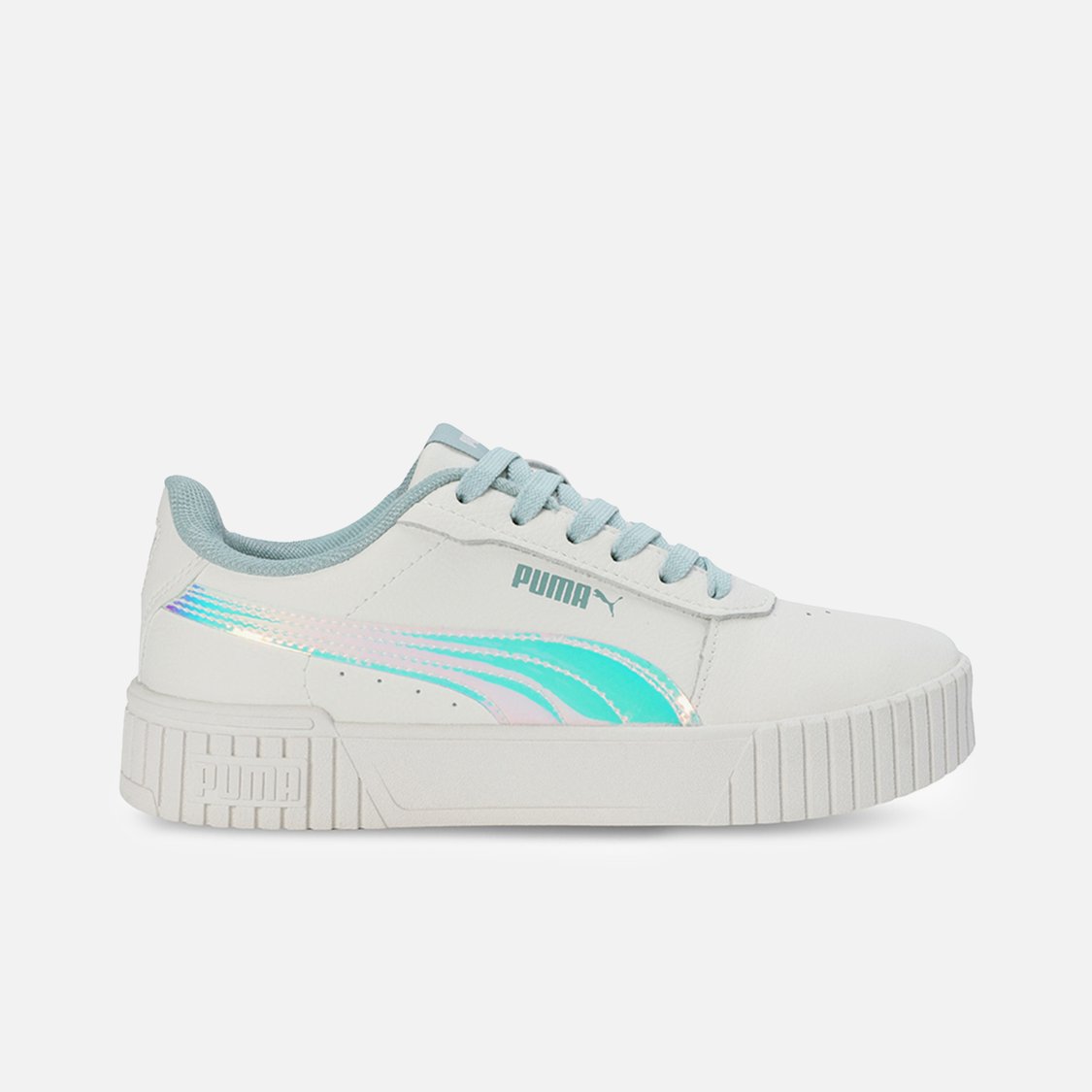 Buy PUMA Girls Iridescent Panelled Sneakers from PUMA at just INR 3999.0