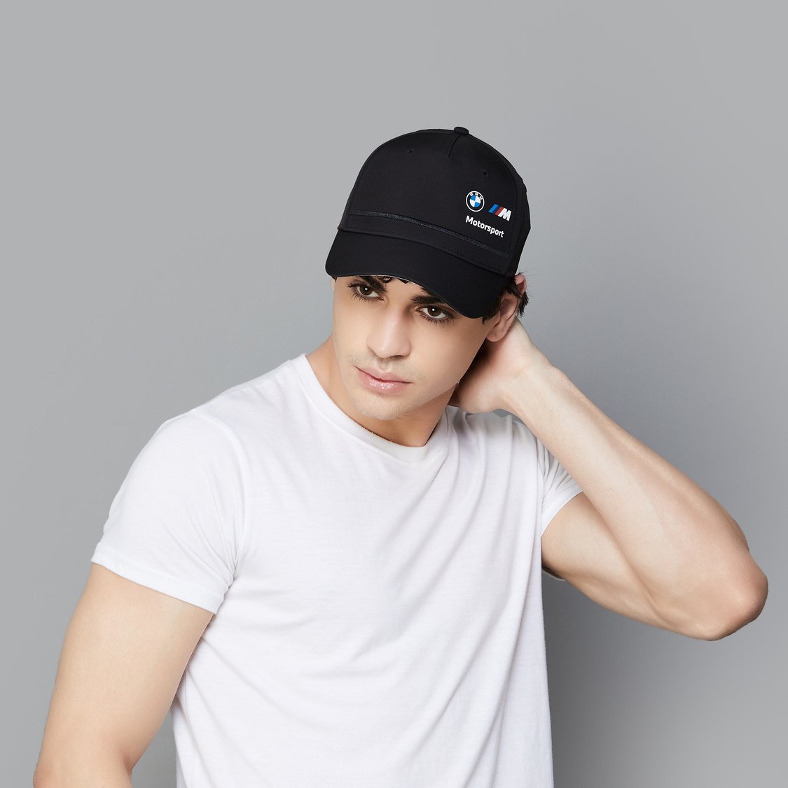 Buy PUMA X BMW M Motorsport Logo Print Baseball Cap from PUMA at just ...