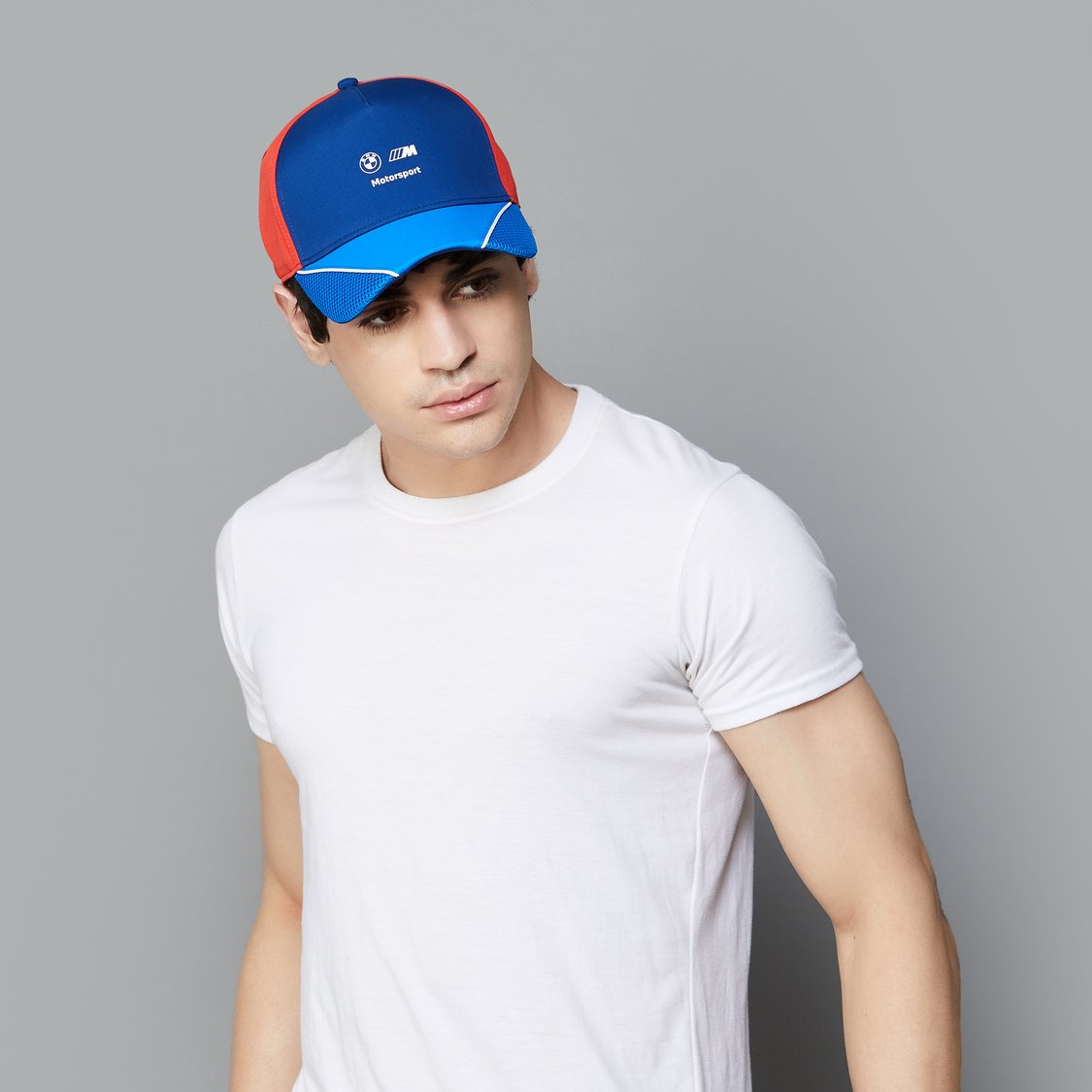 Buy PUMA X BMW M Motorsport Colourblock Baseball Cap from PUMA at just ...