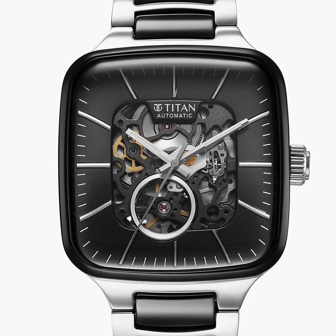 Buy TITAN Ceramic Fusion Automatic Watch - NT90175KD01 from Titan at ...