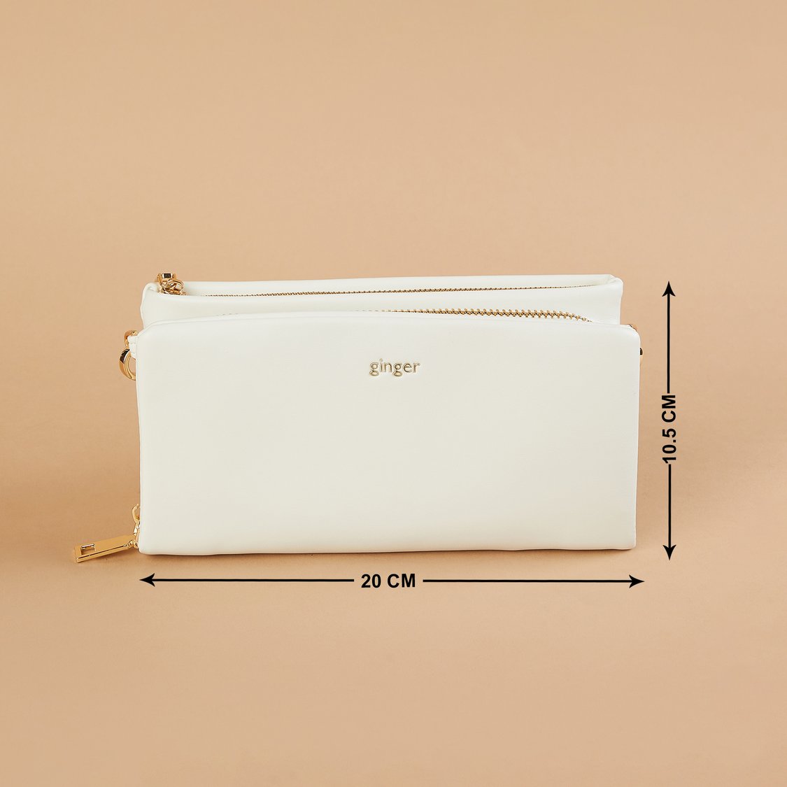 Buy GINGER Solid Wallet with Detachable Strap from Ginger at just INR ...