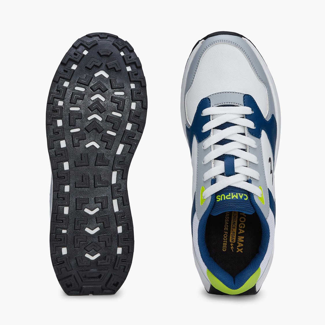 Buy CAMPUS OG-33 Panelled Sneakers from Campus at just INR 2499.0