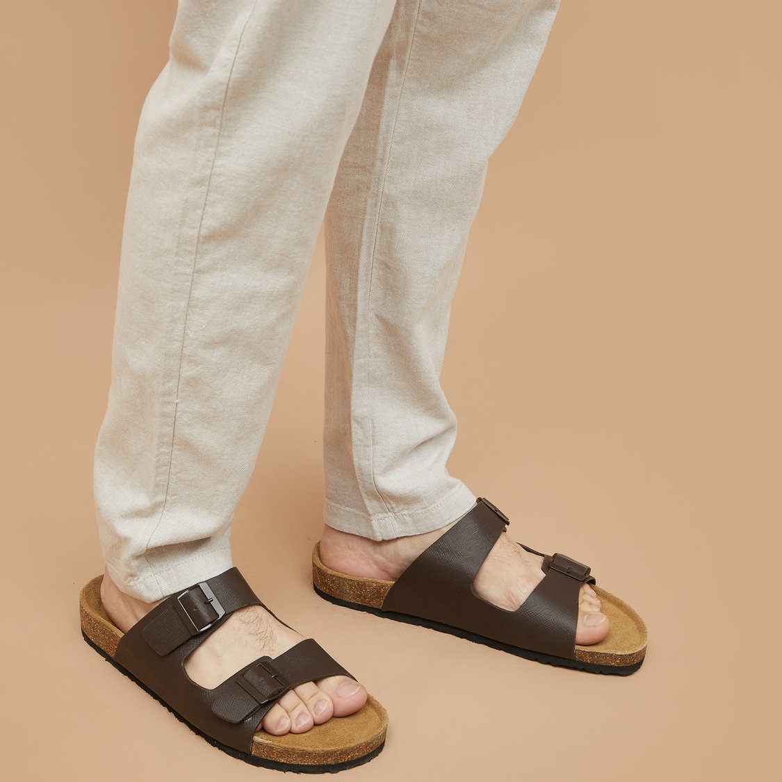 Buy CODE Solid Sandals from CODE at just INR 1299.0