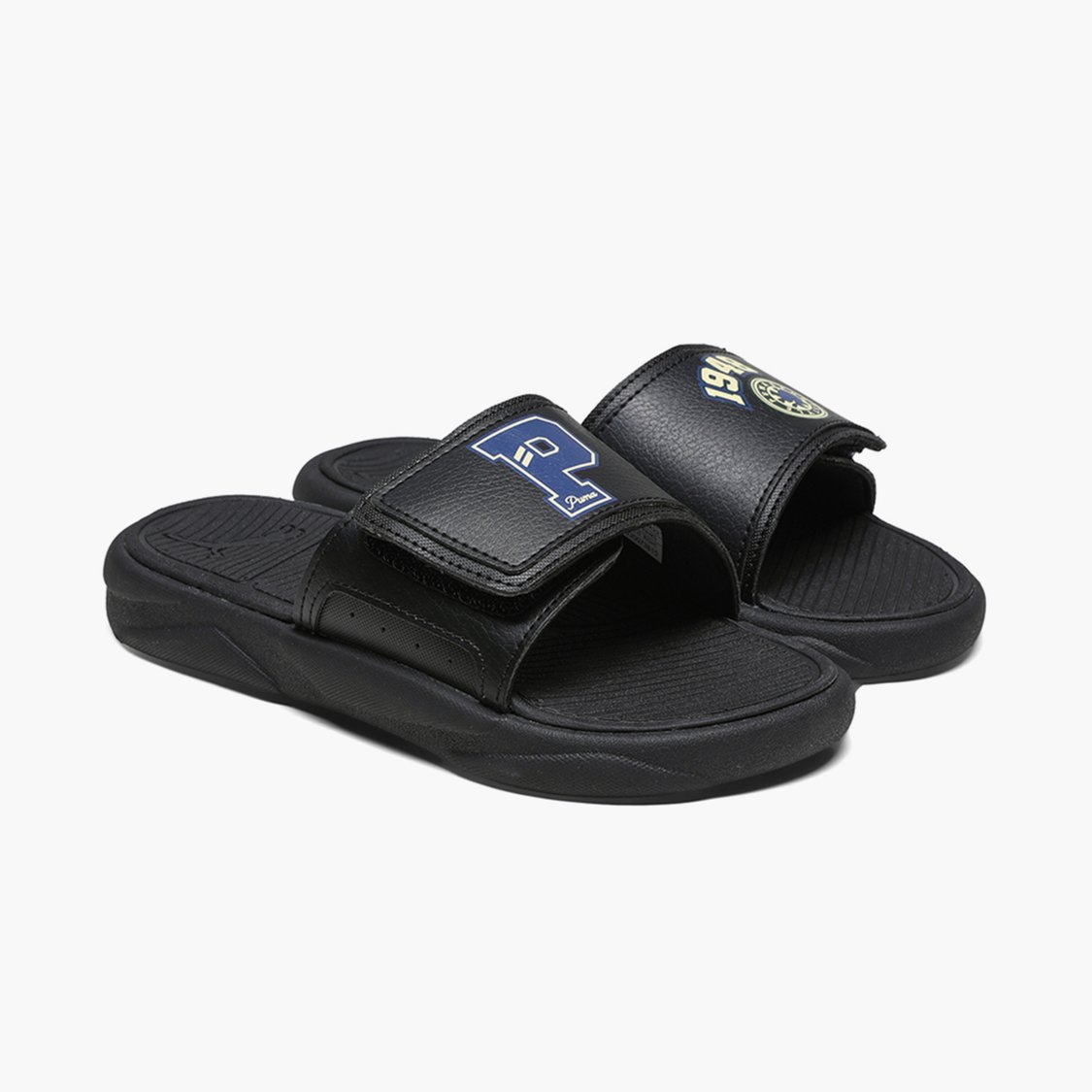 Buy PUMA Printed Sliders with Velcro Strap from PUMA at just INR 1999.0