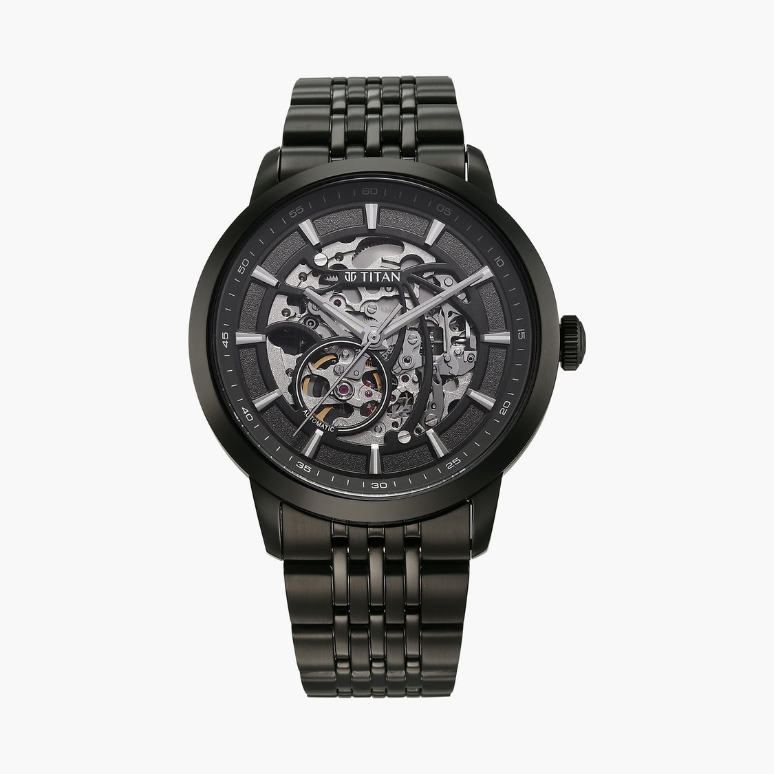 Buy TITAN Phoenix Skeleton Automatic Watch - 90223NM01 from Titan at ...