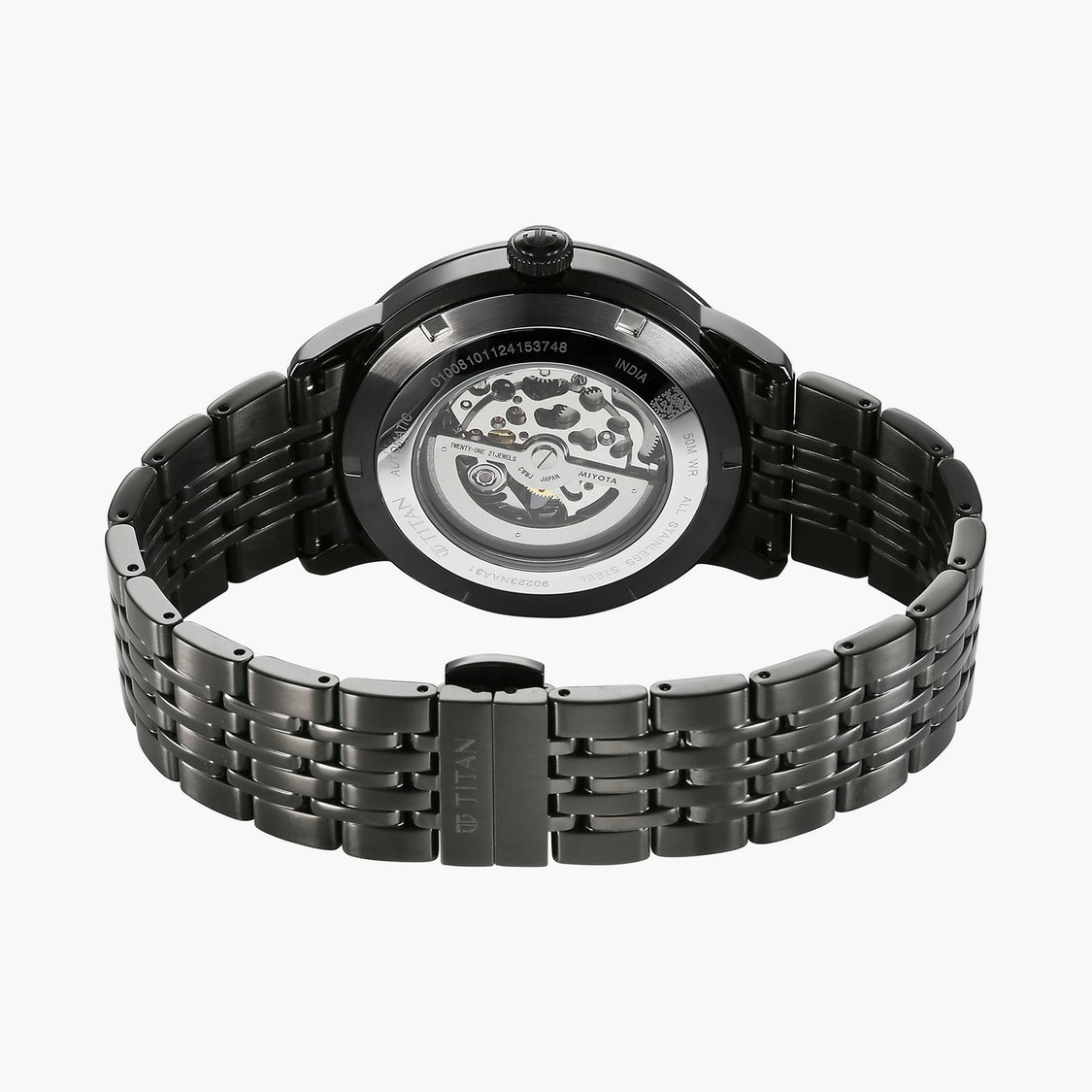 Buy TITAN Phoenix Skeleton Automatic Watch - 90223NM01 from Titan at ...