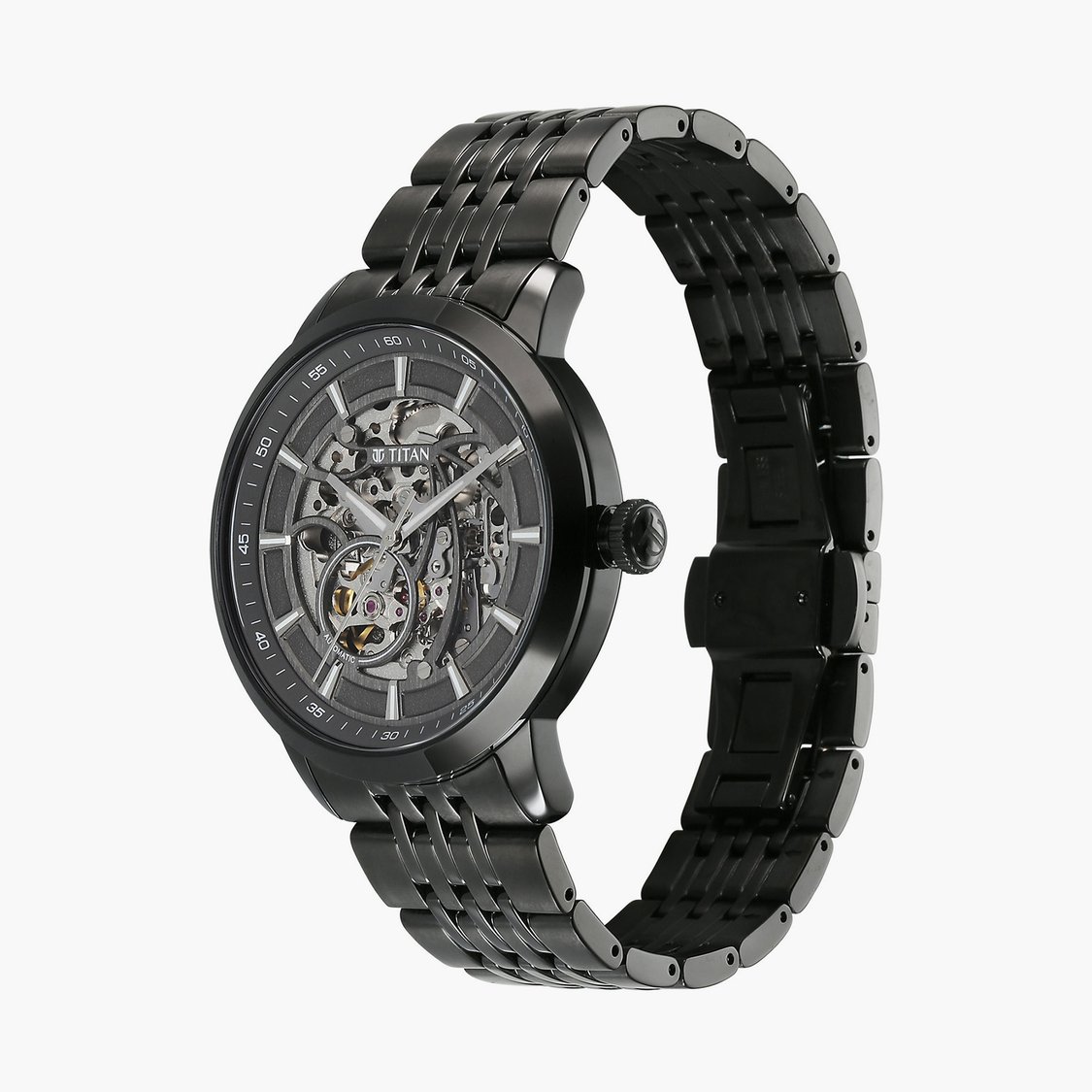 Buy TITAN Phoenix Skeleton Automatic Watch - 90223NM01 from Titan at ...