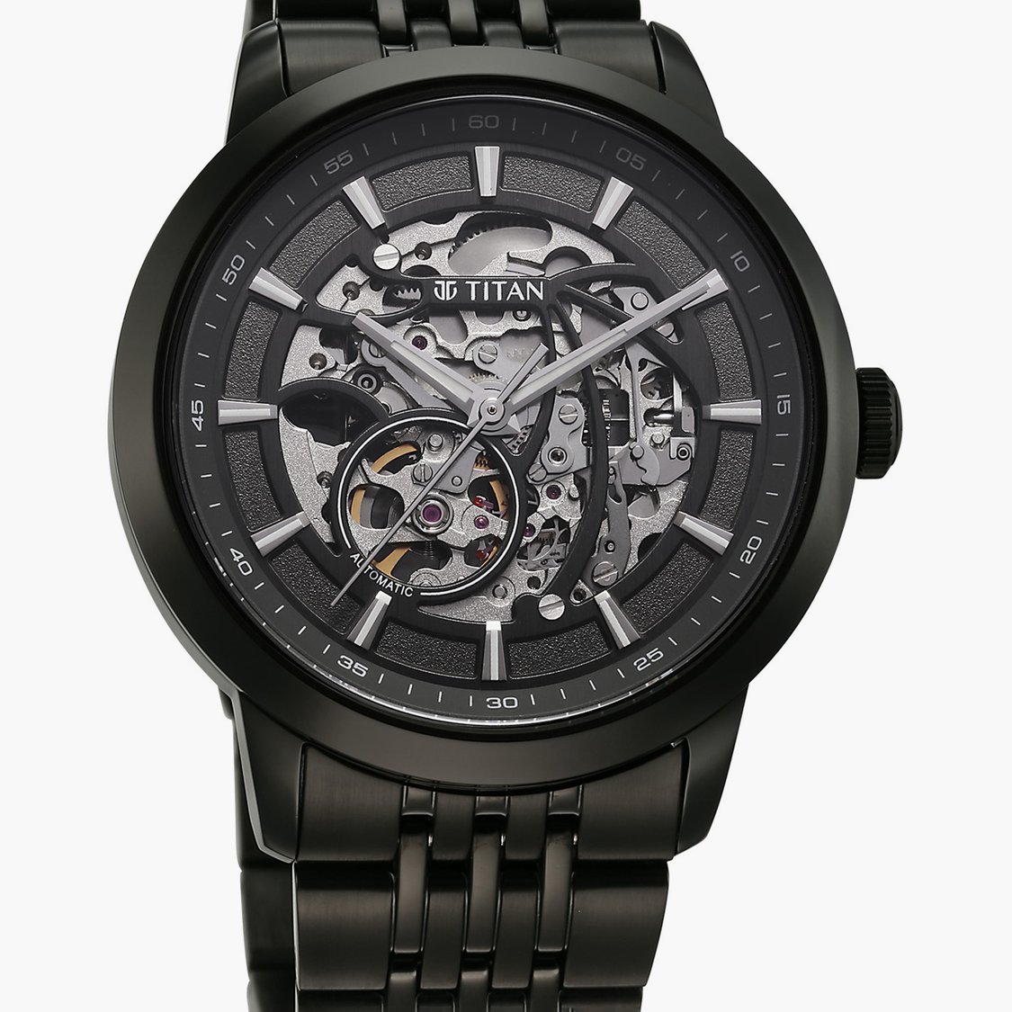 Buy TITAN Phoenix Skeleton Automatic Watch - 90223NM01 from Titan at ...