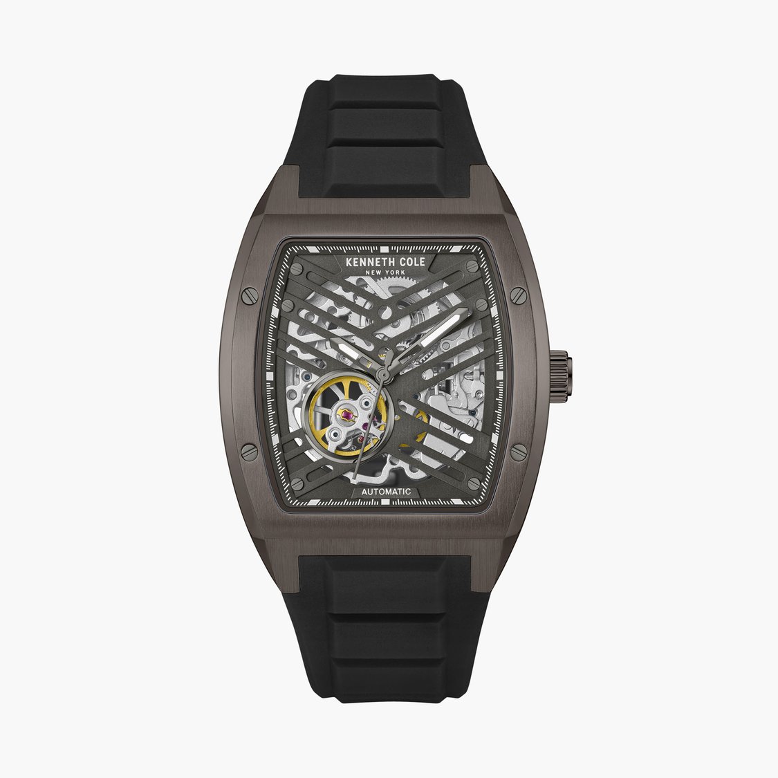 Buy KENNETH COLE Tonneau Dial Automatic Watch - NTKCWGZ0046102MN from ...