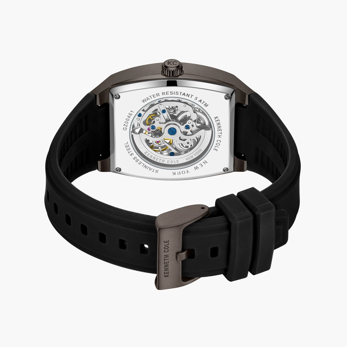 Buy KENNETH COLE Tonneau Dial Automatic Watch - NTKCWGZ0046102MN from ...