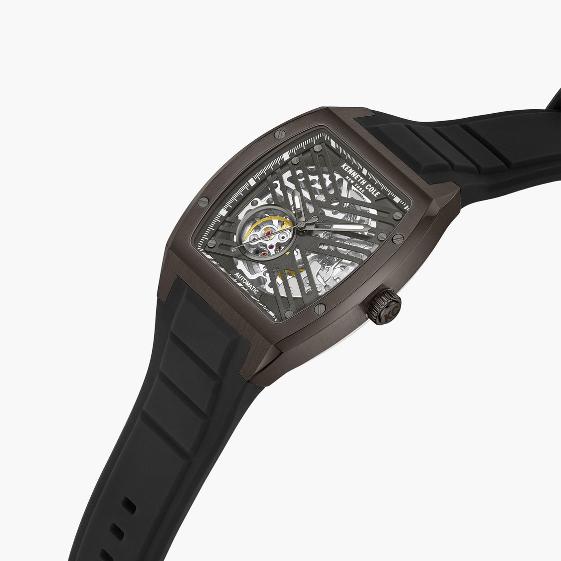 Buy KENNETH COLE Tonneau Dial Automatic Watch - NTKCWGZ0046102MN from ...