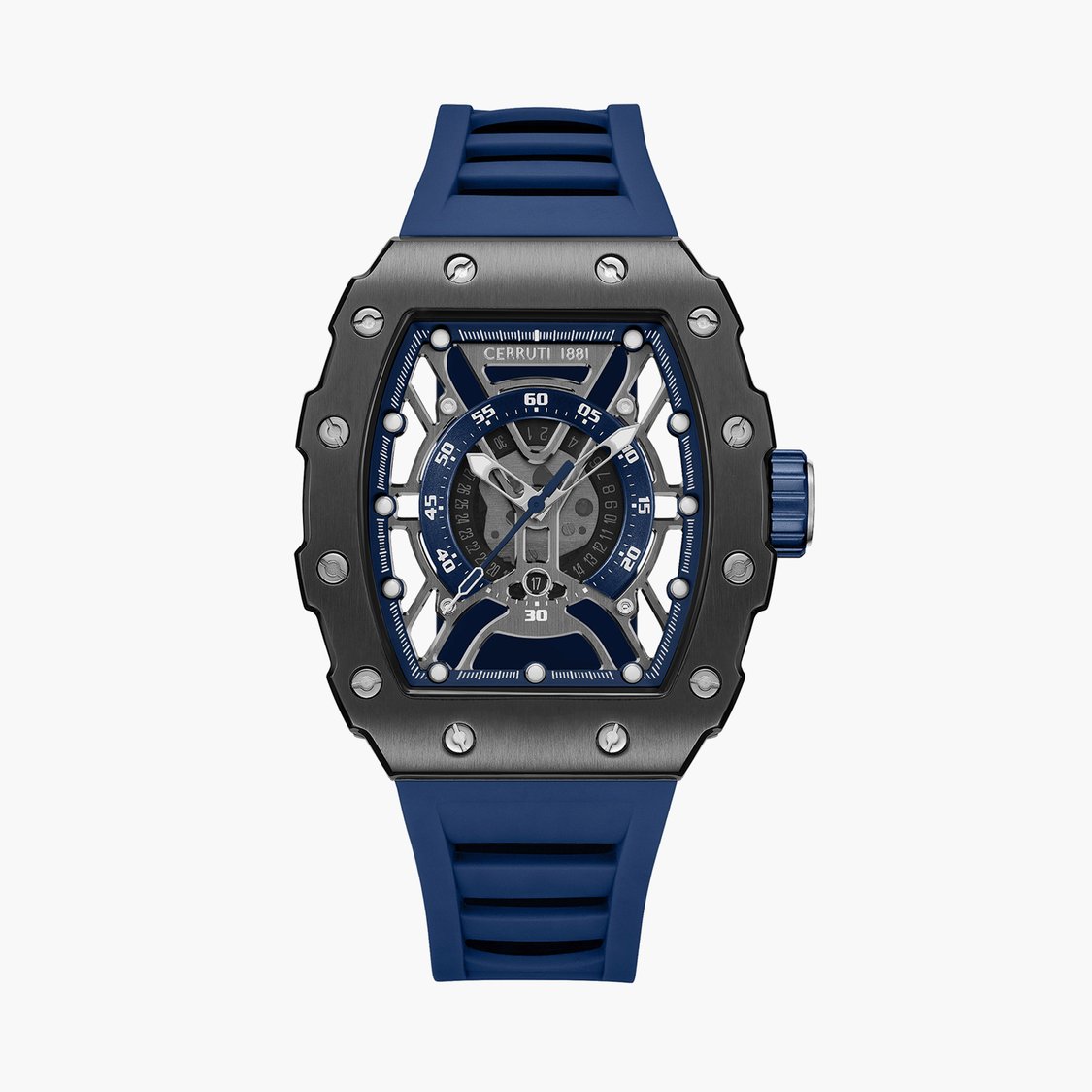 Buy CERRUTI 1881 Automatic Watch with Silicone Strap - CECIWGN0057702 ...