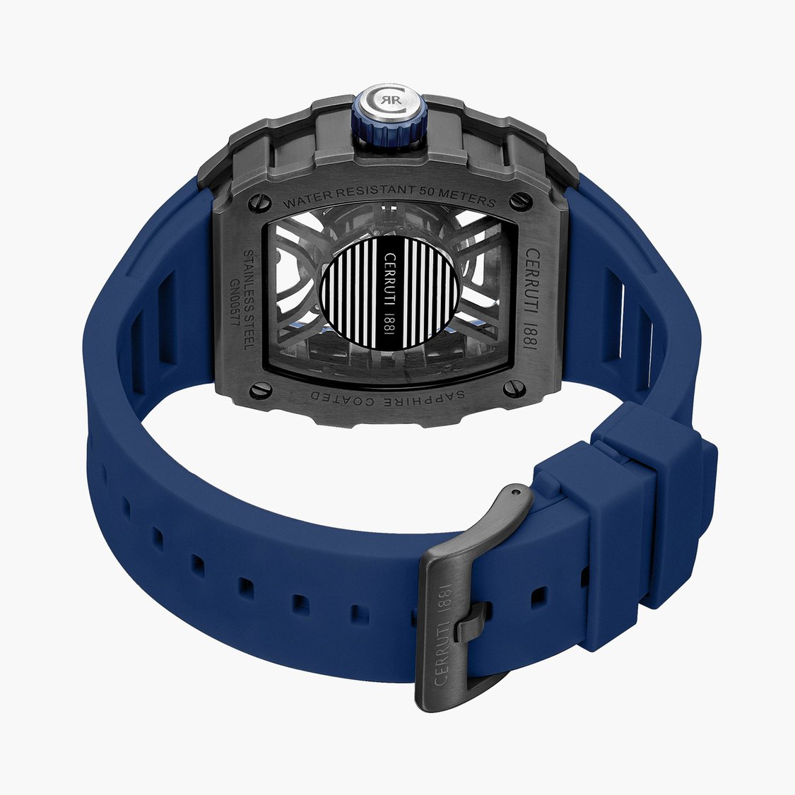 Buy CERRUTI 1881 Automatic Watch with Silicone Strap - CECIWGN0057702 ...