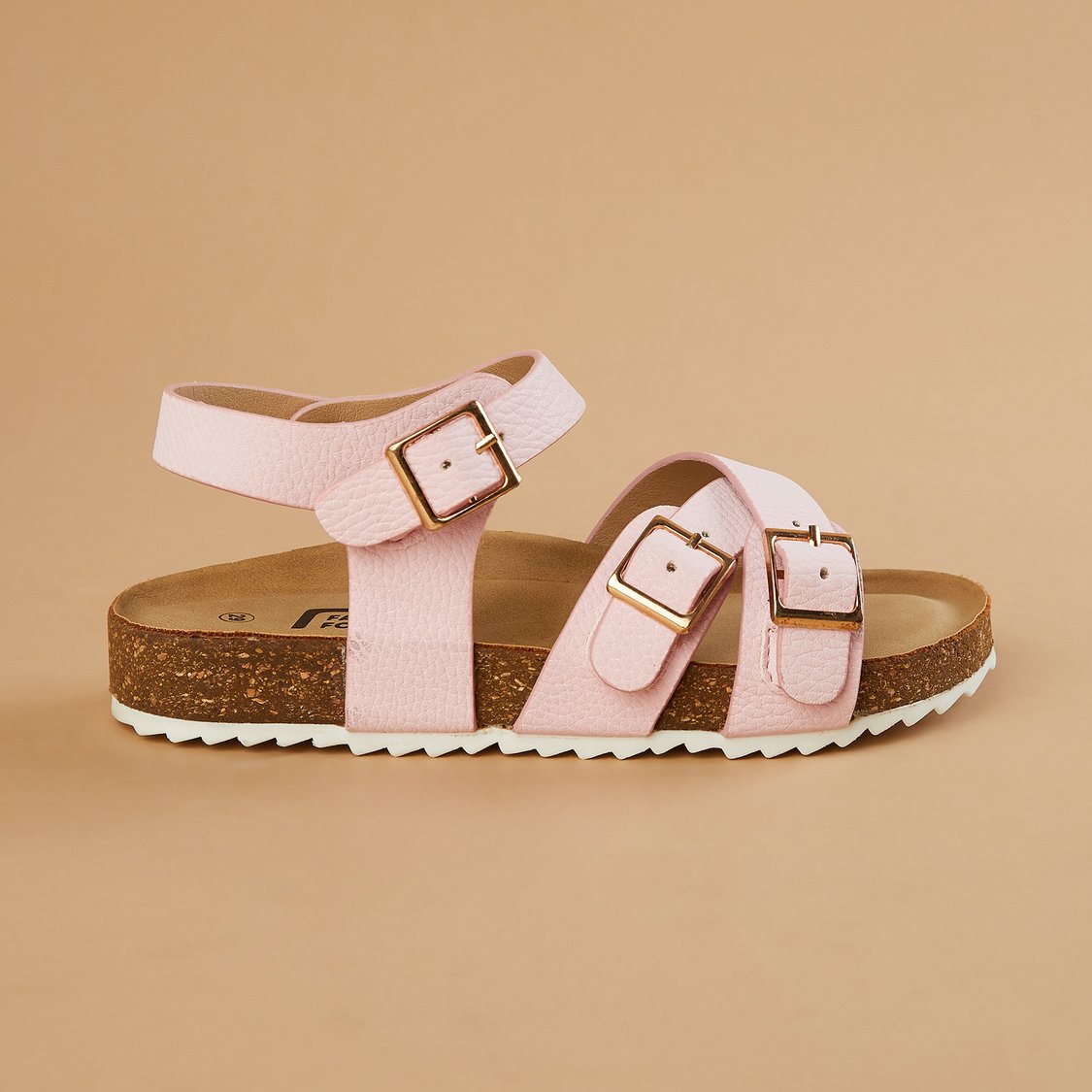 Buy FAME FOREVER Girls Solid Sandals from Fame Forever at just INR 1299.0