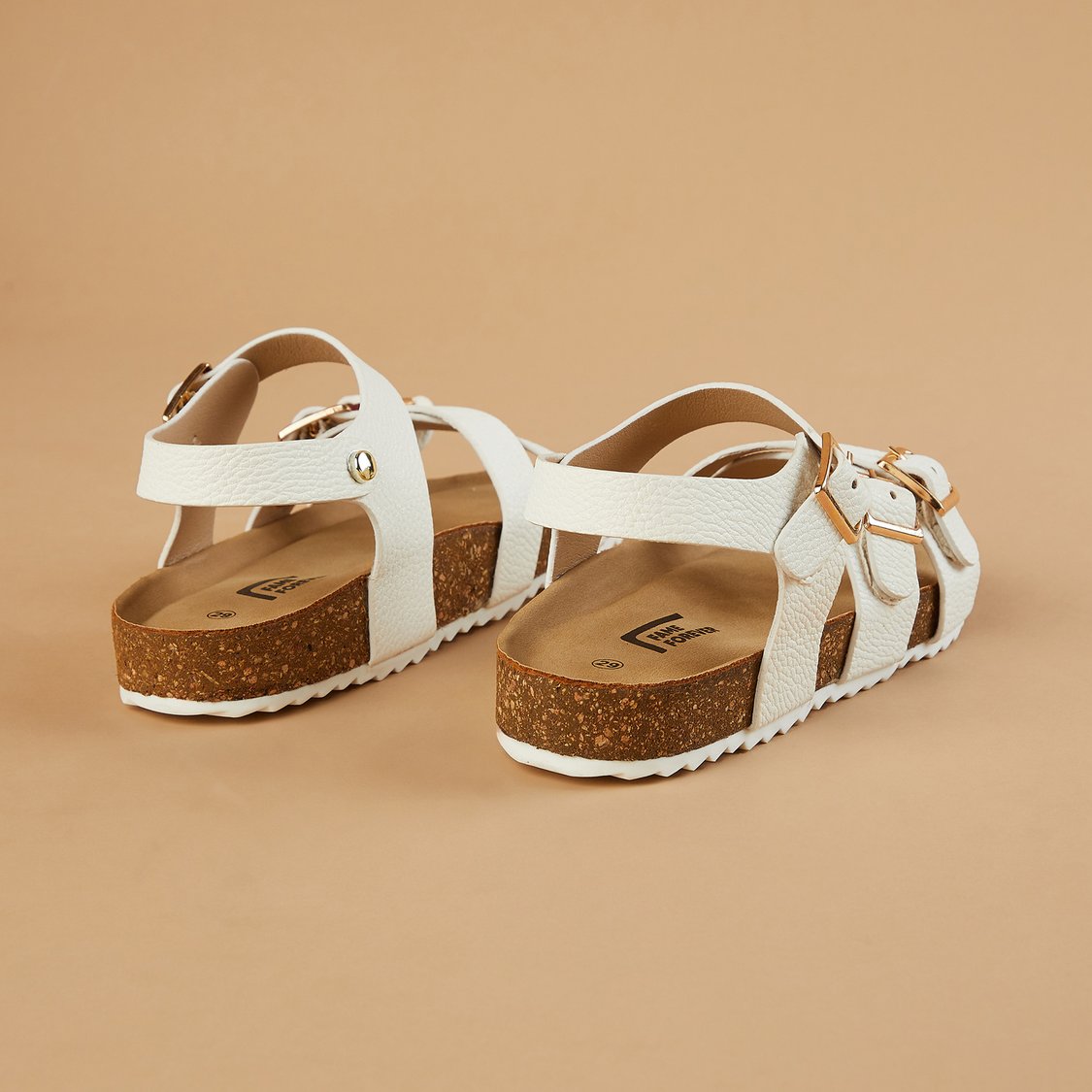 Buy FAME FOREVER Girls Solid Sandals from Fame Forever at just INR 1299.0